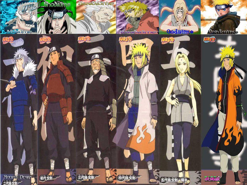 Naruto All Hokage Wallpapers Top Free Naruto All Hokage Backgrounds