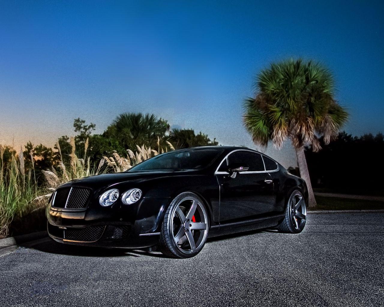 Black Bentley Continental GT Wallpapers - Top Free Black Bentley ...