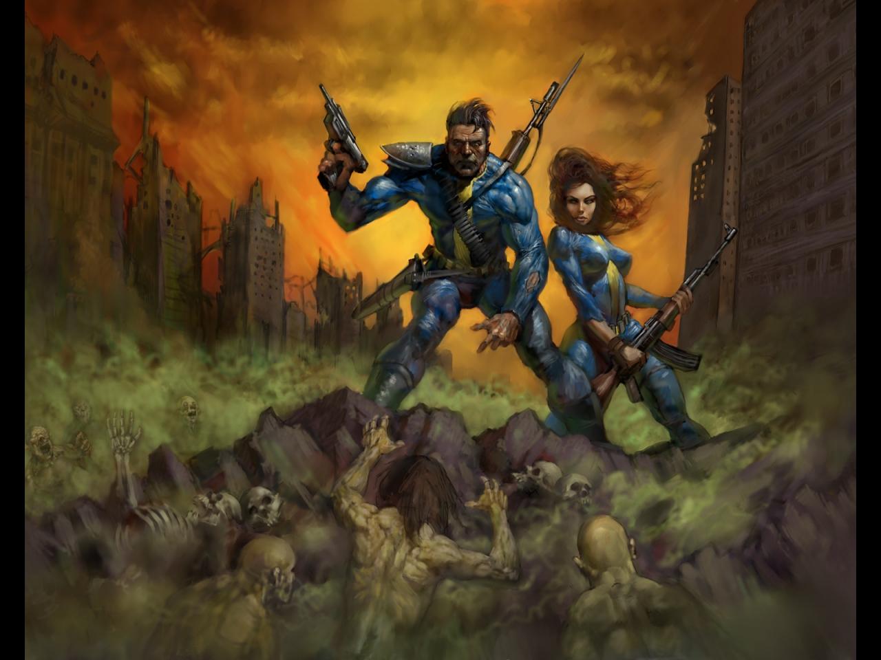 Fallout Cartoon Wallpapers - Top Free Fallout Cartoon Backgrounds ...