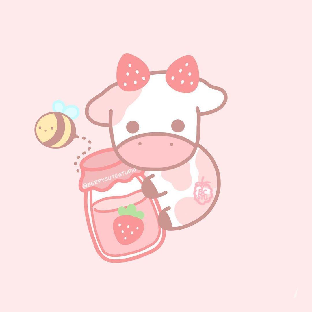 Pink Cow Wallpapers - Top Free Pink Cow Backgrounds - WallpaperAccess