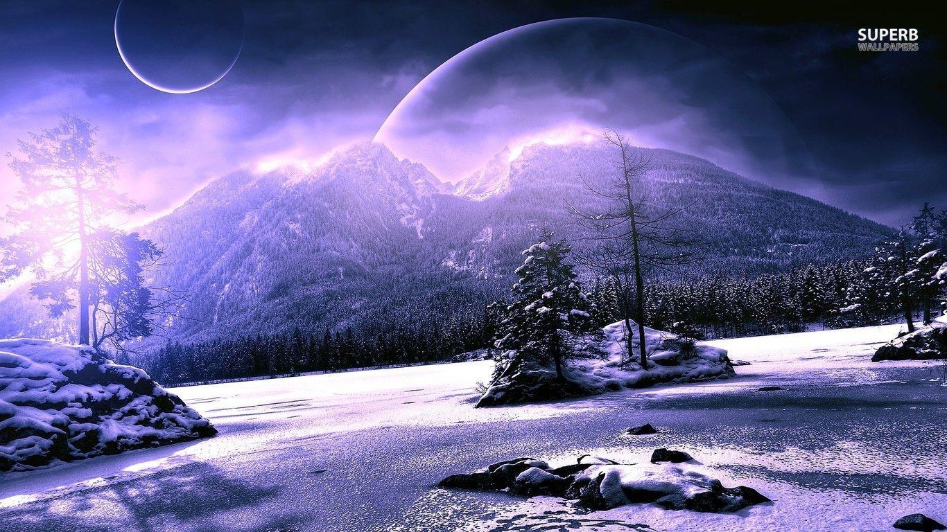 Winter Space Wallpapers - Top Free Winter Space Backgrounds ...