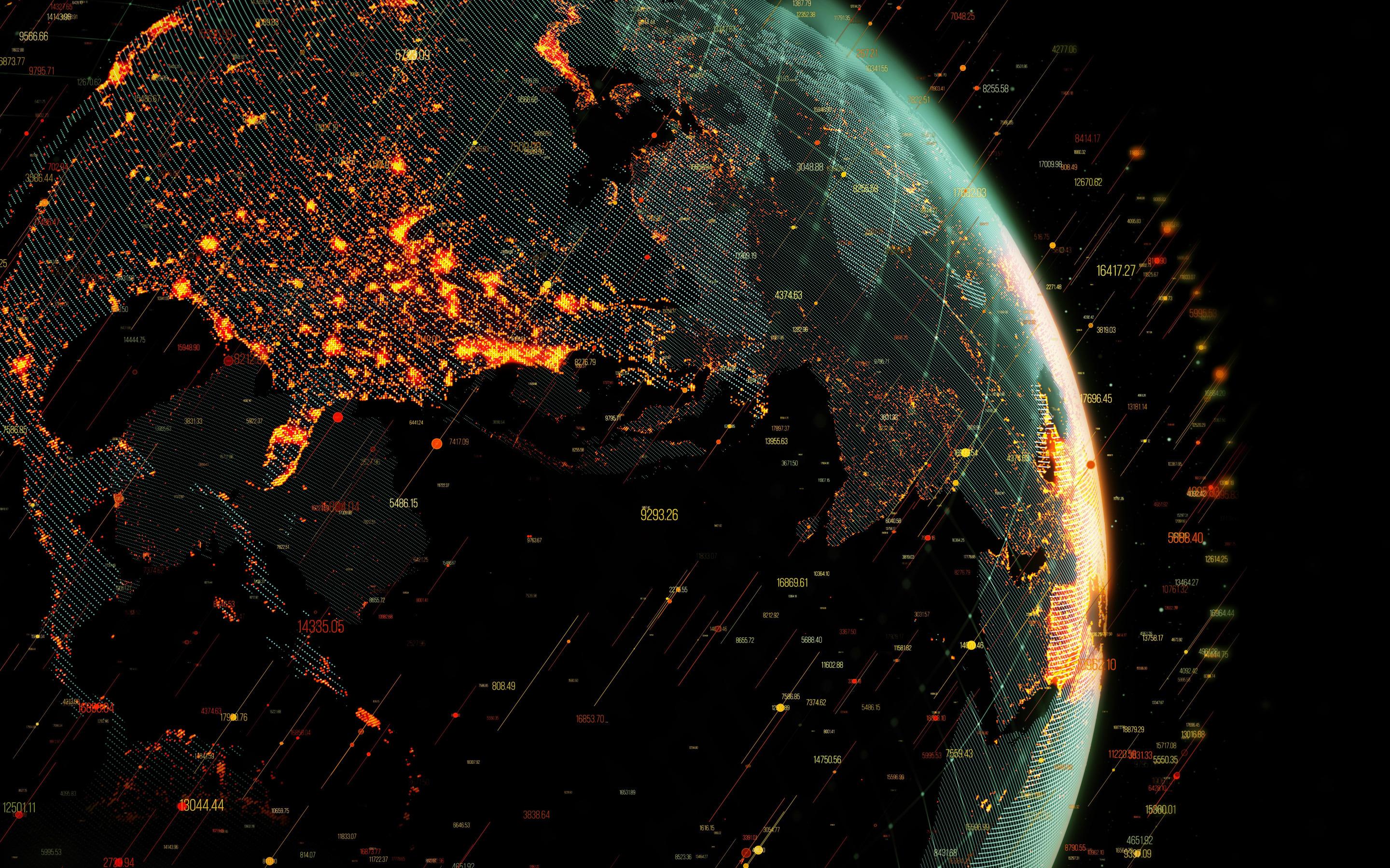 Earth Technology Wallpapers - Top Free Earth Technology Backgrounds ...