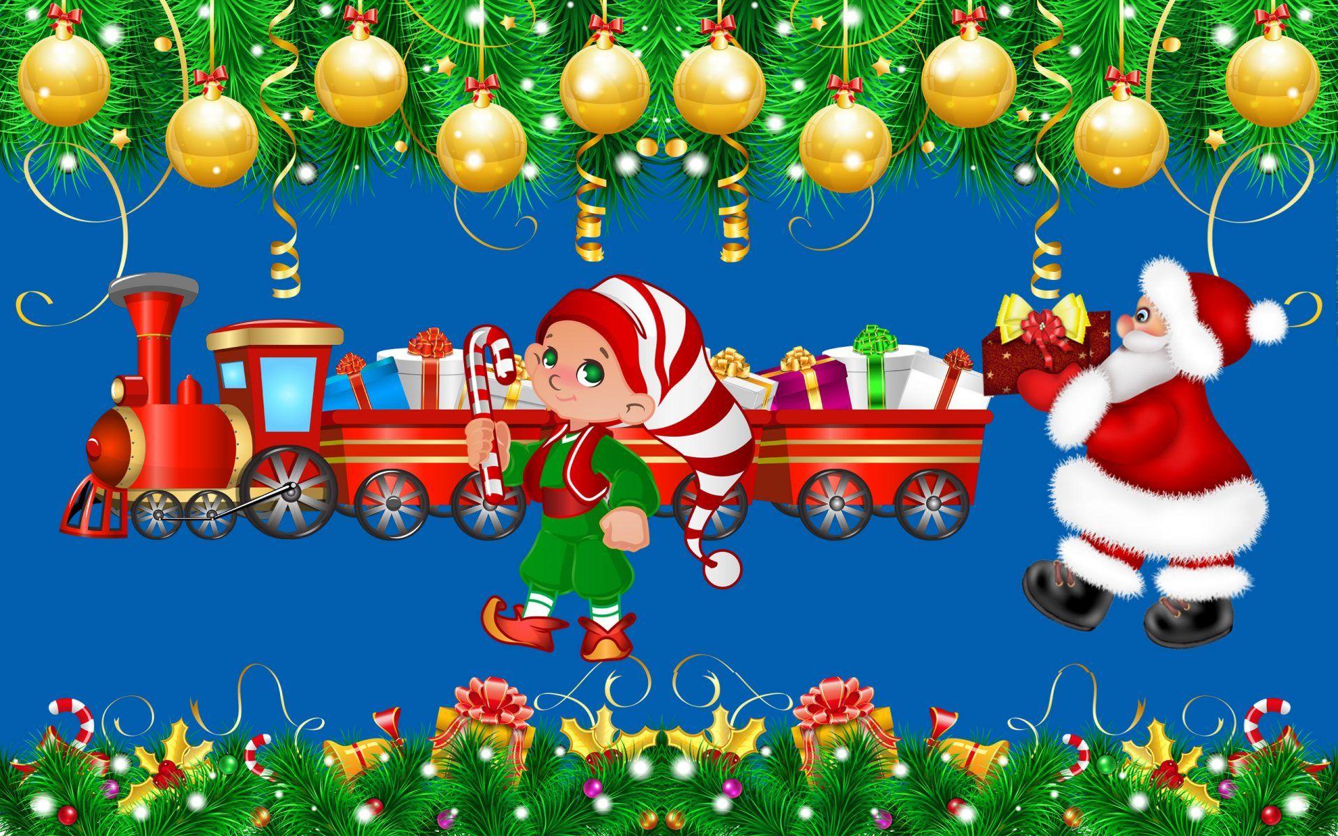 Christmas Train Wallpapers - Top Free Christmas Train Backgrounds ...