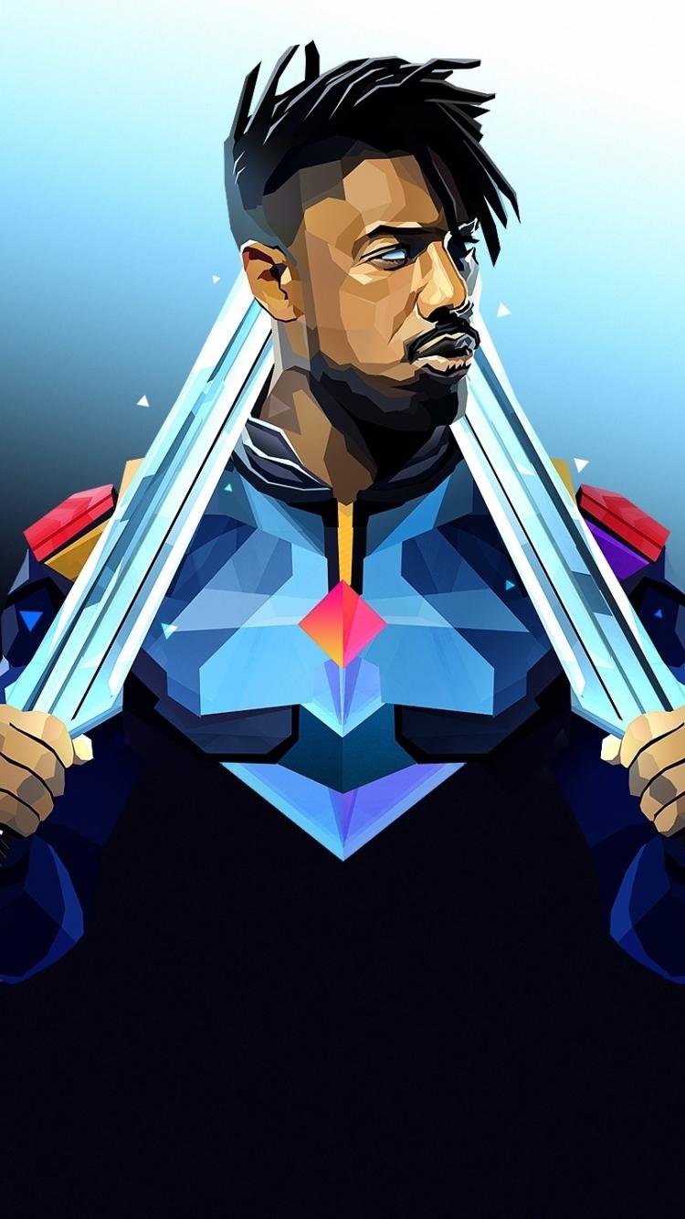 Killmonger Phone Wallpapers - Top Free Killmonger Phone Backgrounds ...