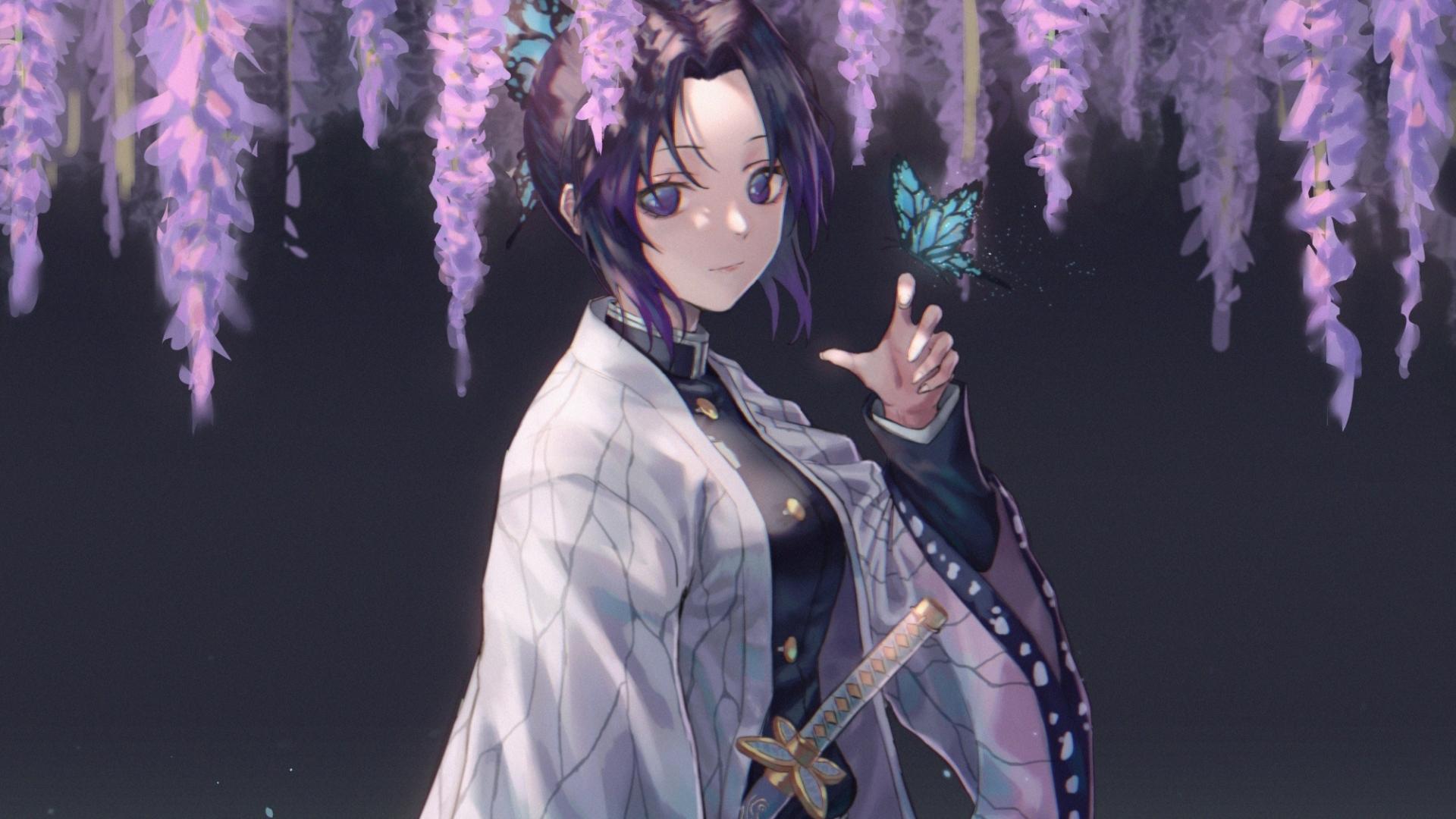 Demon Slayer Flower Wallpapers - Top Free Demon Slayer Flower ...