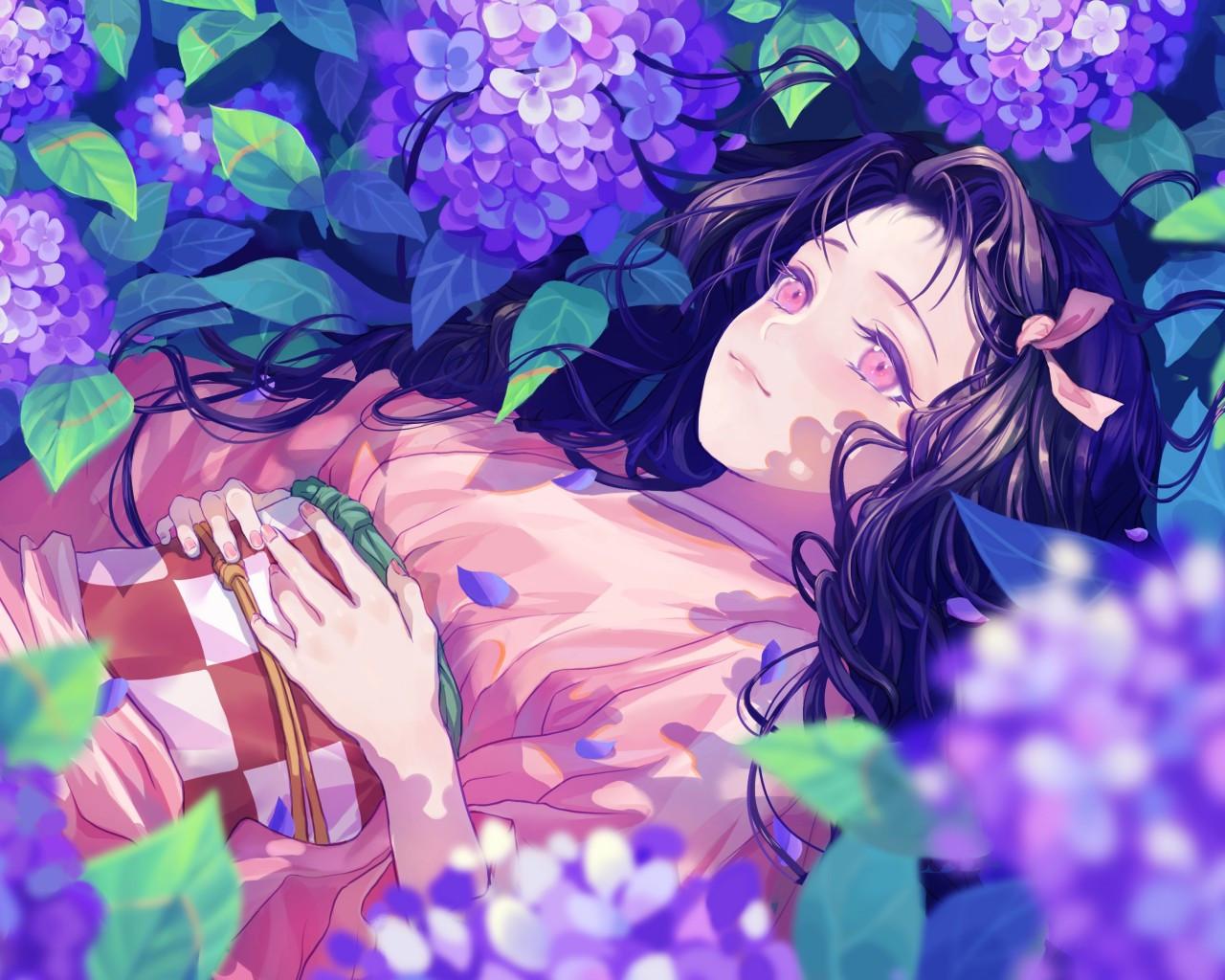 Demon Slayer Flower Wallpapers - Top Free Demon Slayer Flower ...