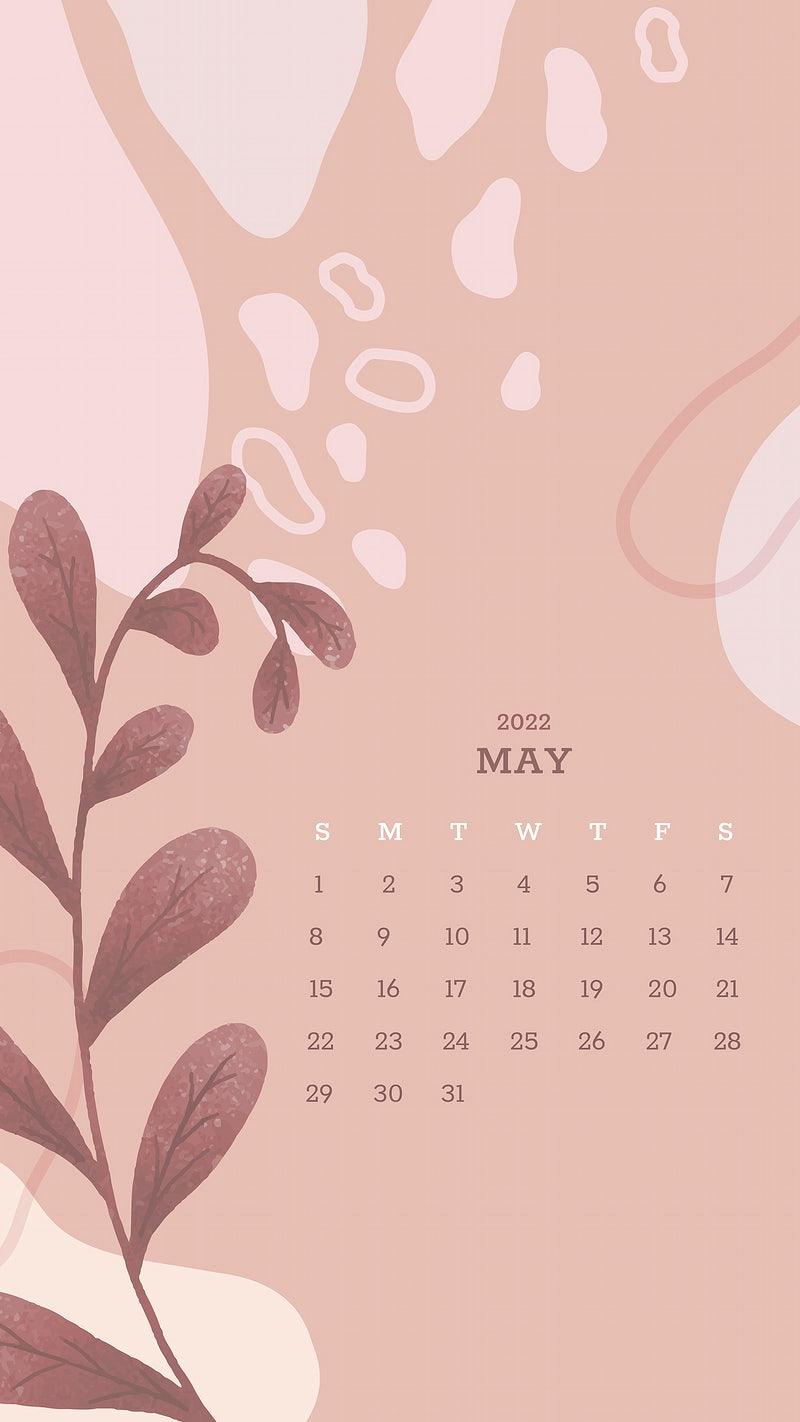 May 2022 Calendar Wallpapers - Top Free May 2022 Calendar Backgrounds ...