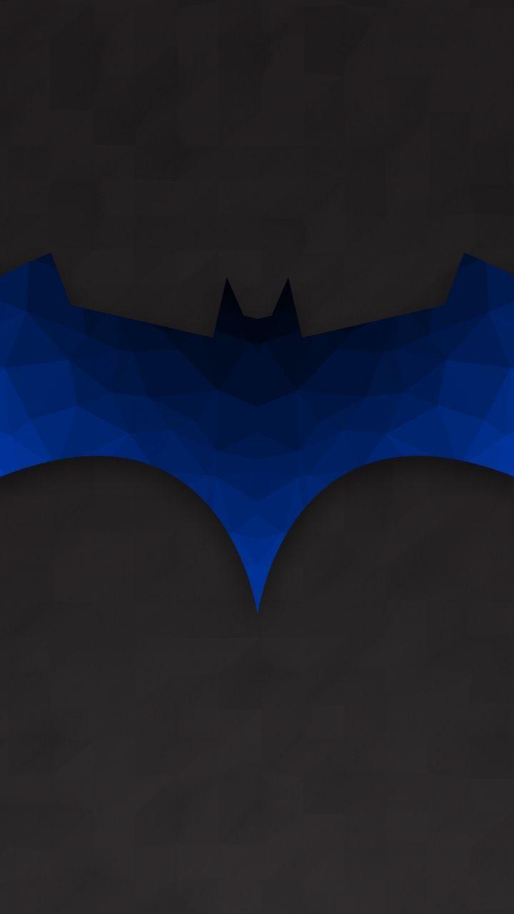 Blue Batman Logo Wallpapers - Top Free Blue Batman Logo Backgrounds ...