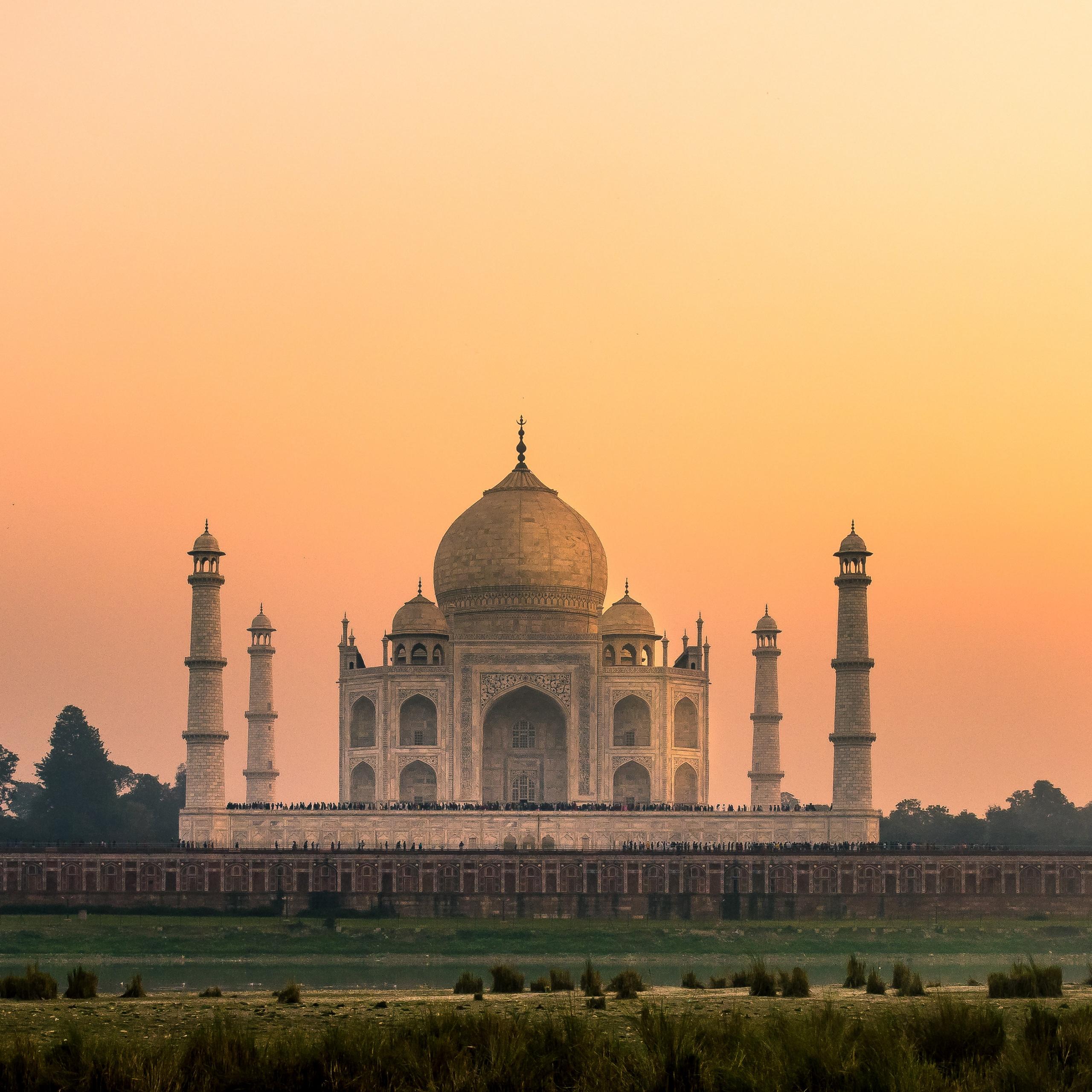 Taj Mahal Sunset Wallpapers - Top Free Taj Mahal Sunset Backgrounds ...