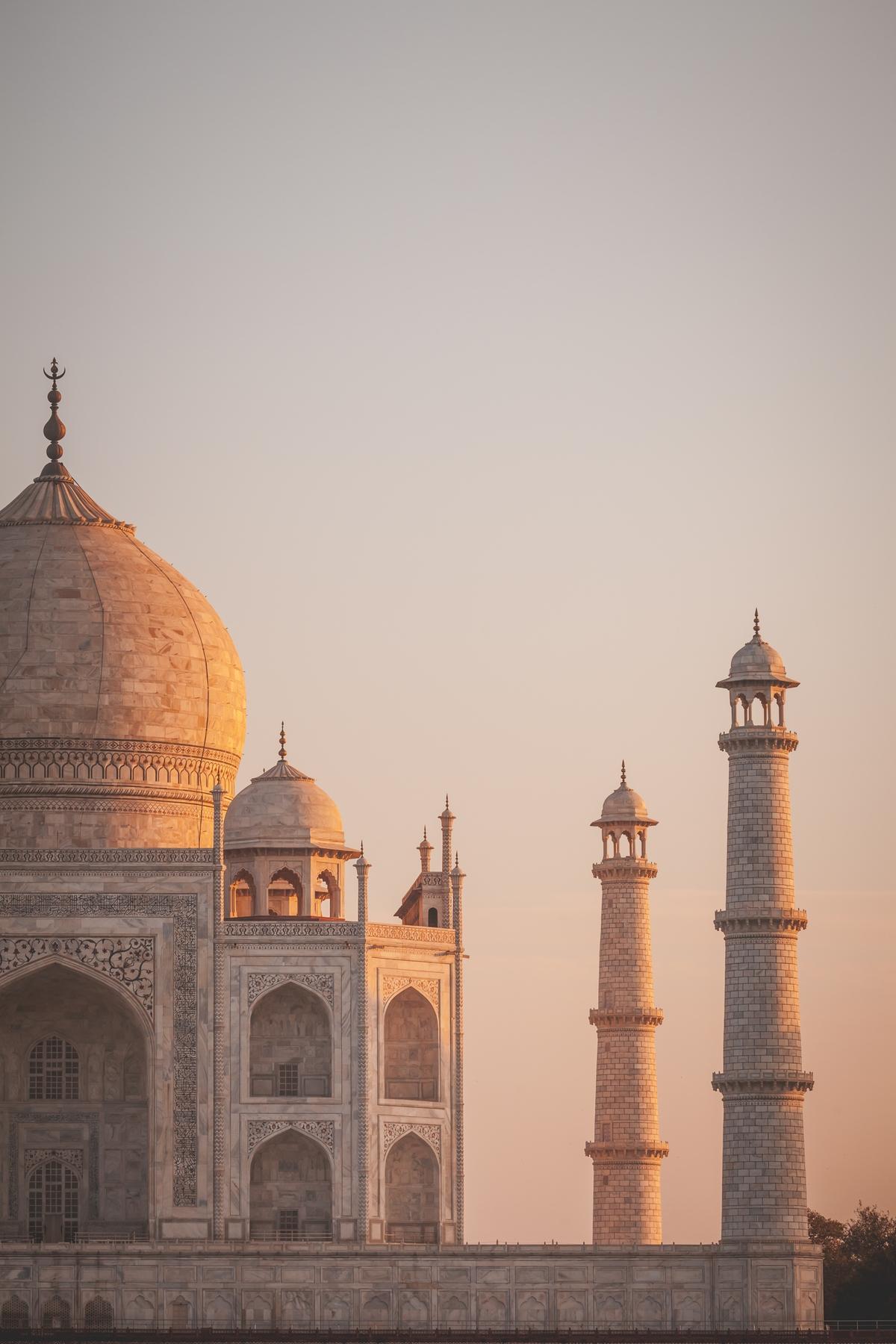 Taj Mahal Sunset Wallpapers - Top Free Taj Mahal Sunset Backgrounds ...