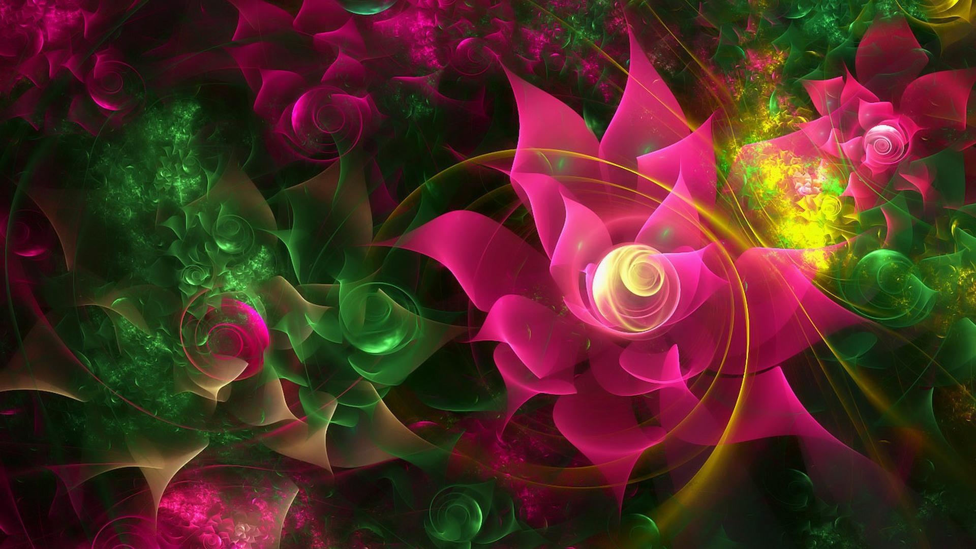 Abstract Flowers Wallpapers - Top Free Abstract Flowers Backgrounds ...