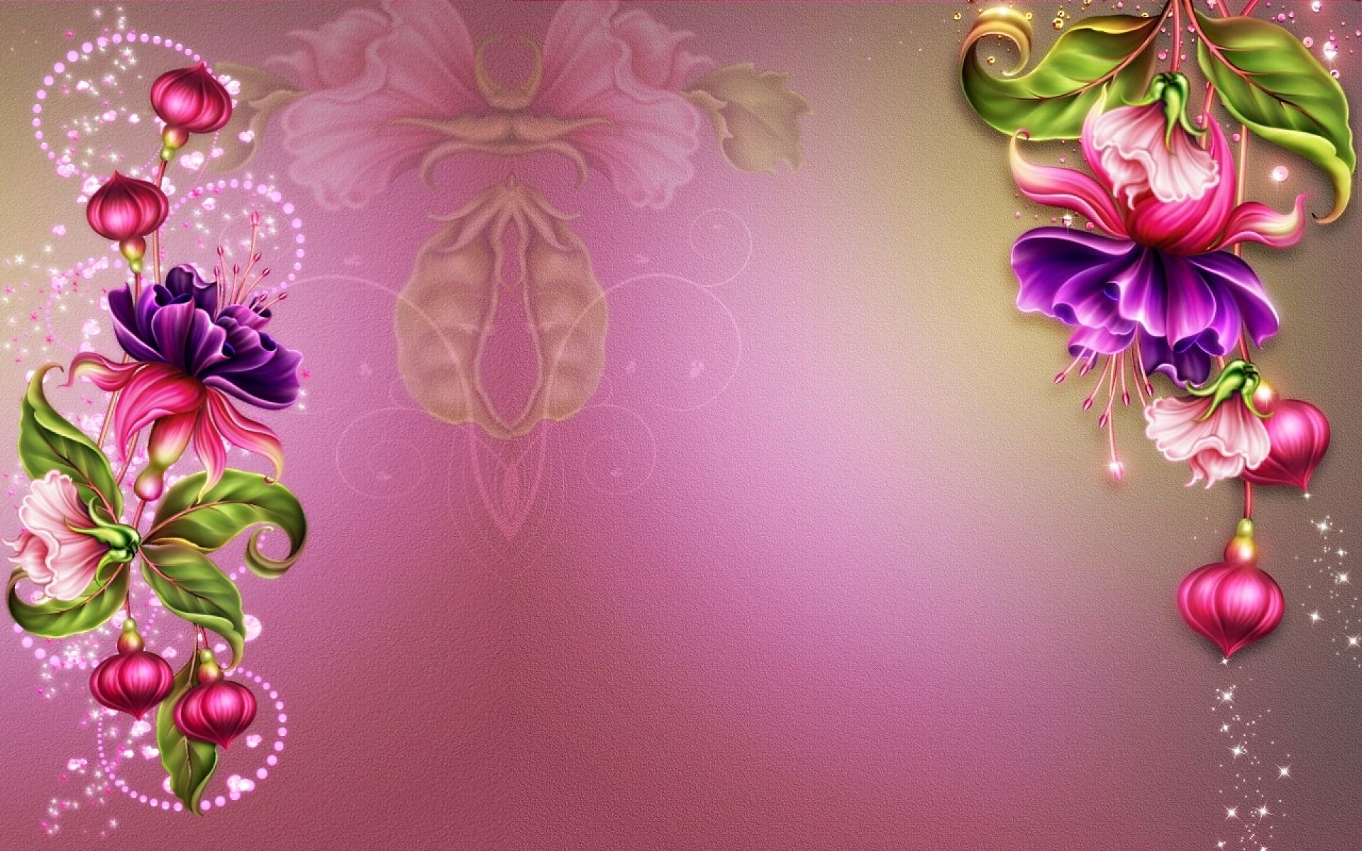 Abstract Flowers Wallpapers - Top Free Abstract Flowers Backgrounds ...