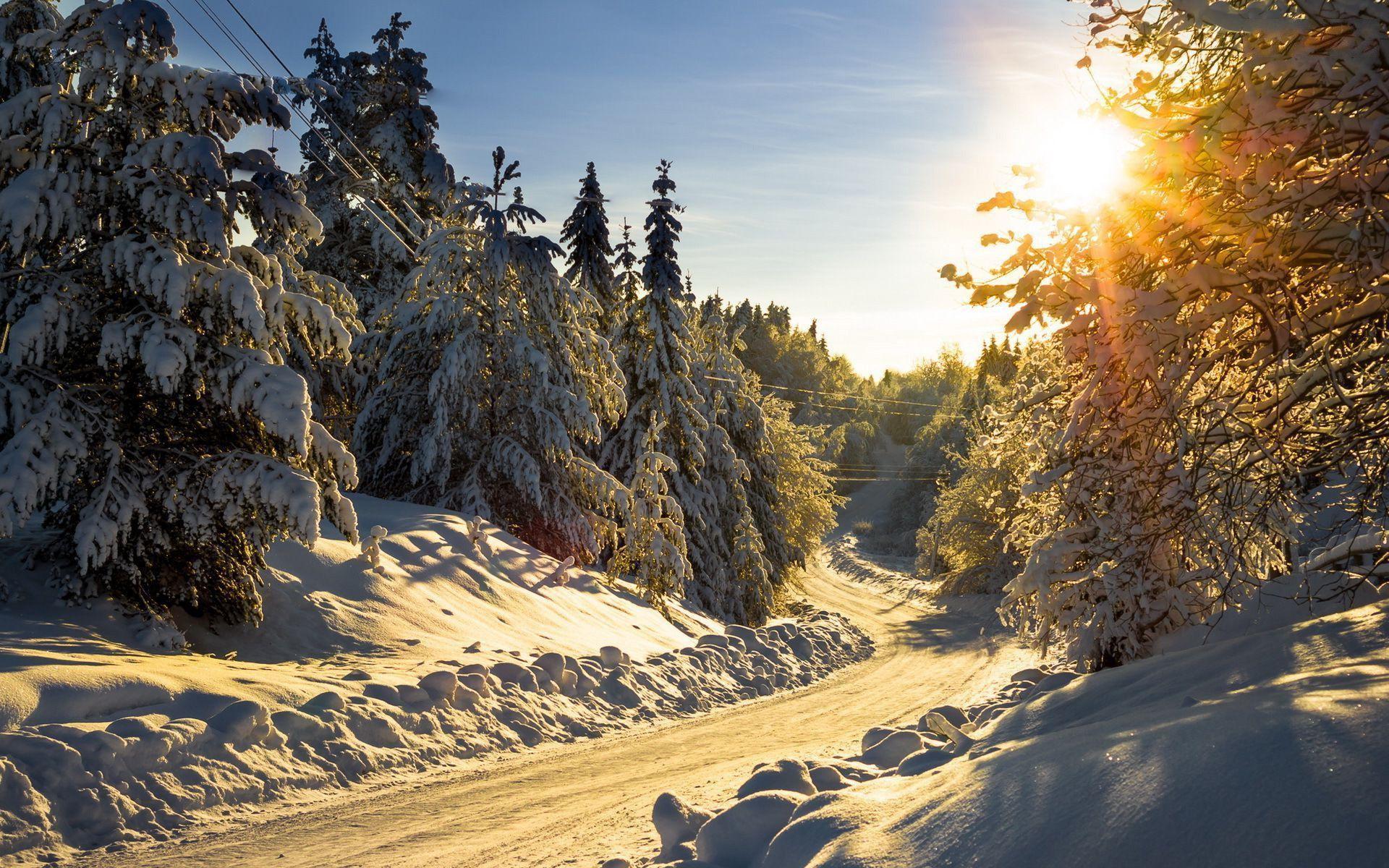 Sunny Winter Wallpapers - Top Free Sunny Winter Backgrounds ...