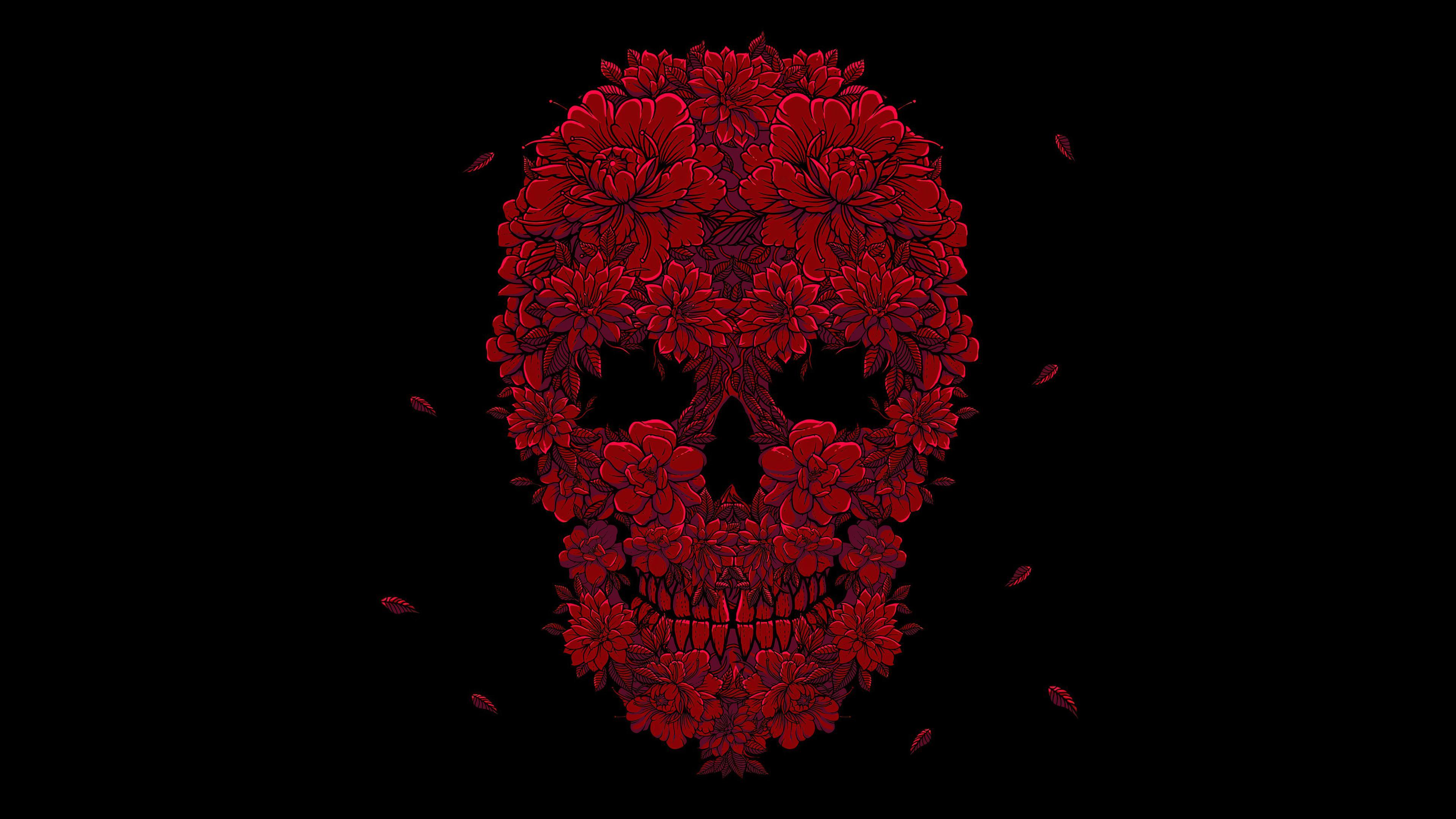 Flower Skull Wallpapers - Top Free Flower Skull Backgrounds ...