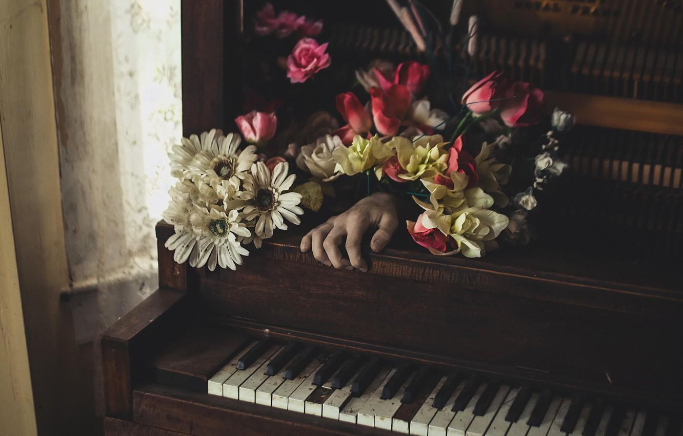 Piano and Flowers Wallpapers - Top Free Piano and Flowers Backgrounds ...