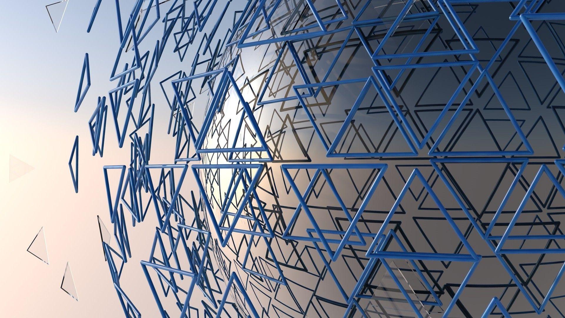 3D Triangle Wallpapers - Top Free 3D Triangle Backgrounds - WallpaperAccess