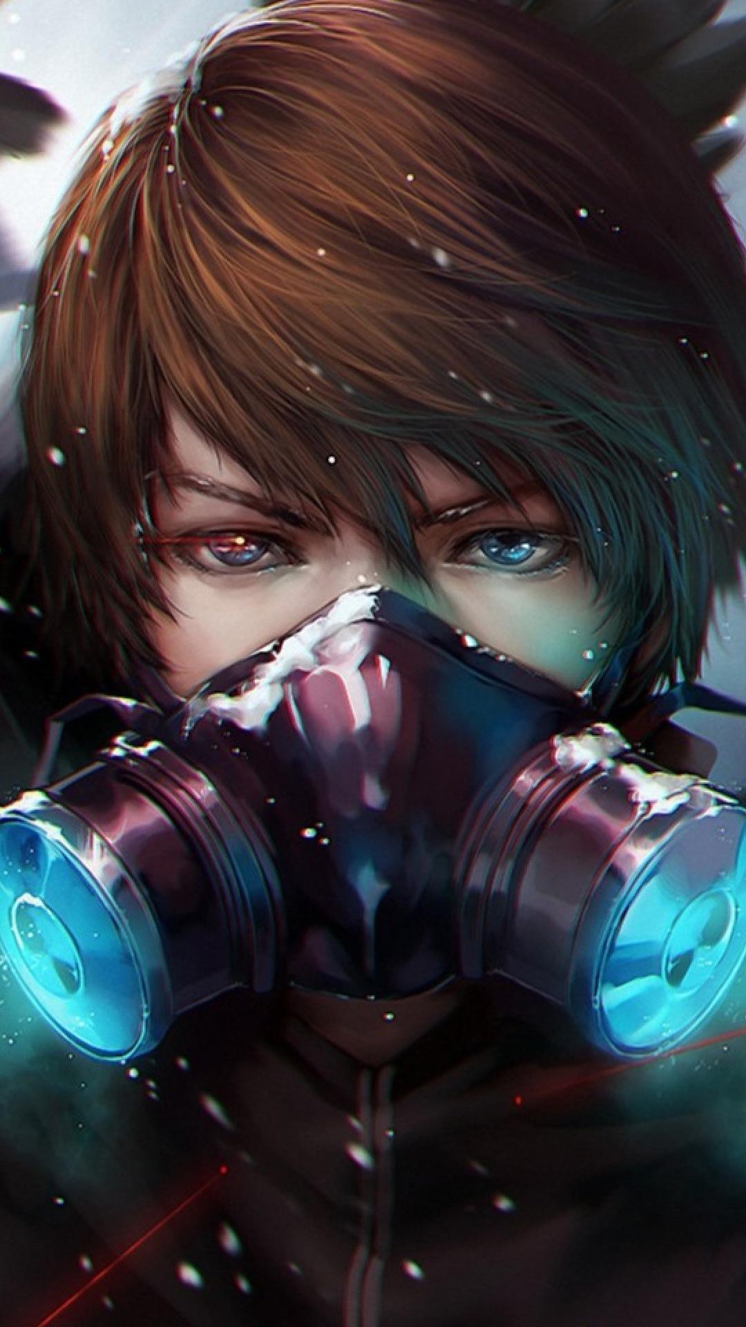 Anime Boy with Gas Mask Wallpapers - Top Free Anime Boy with Gas Mask ...