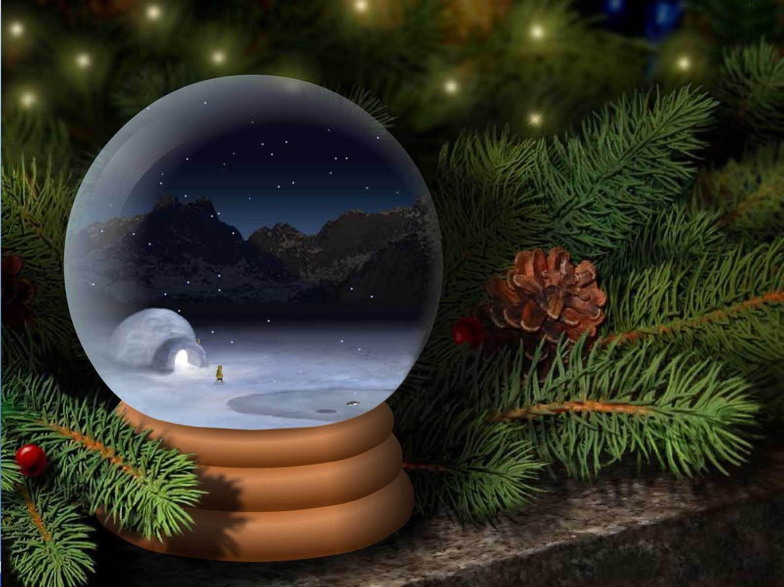 Christmas Snow Globes Wallpapers - Top Free Christmas Snow Globes ...