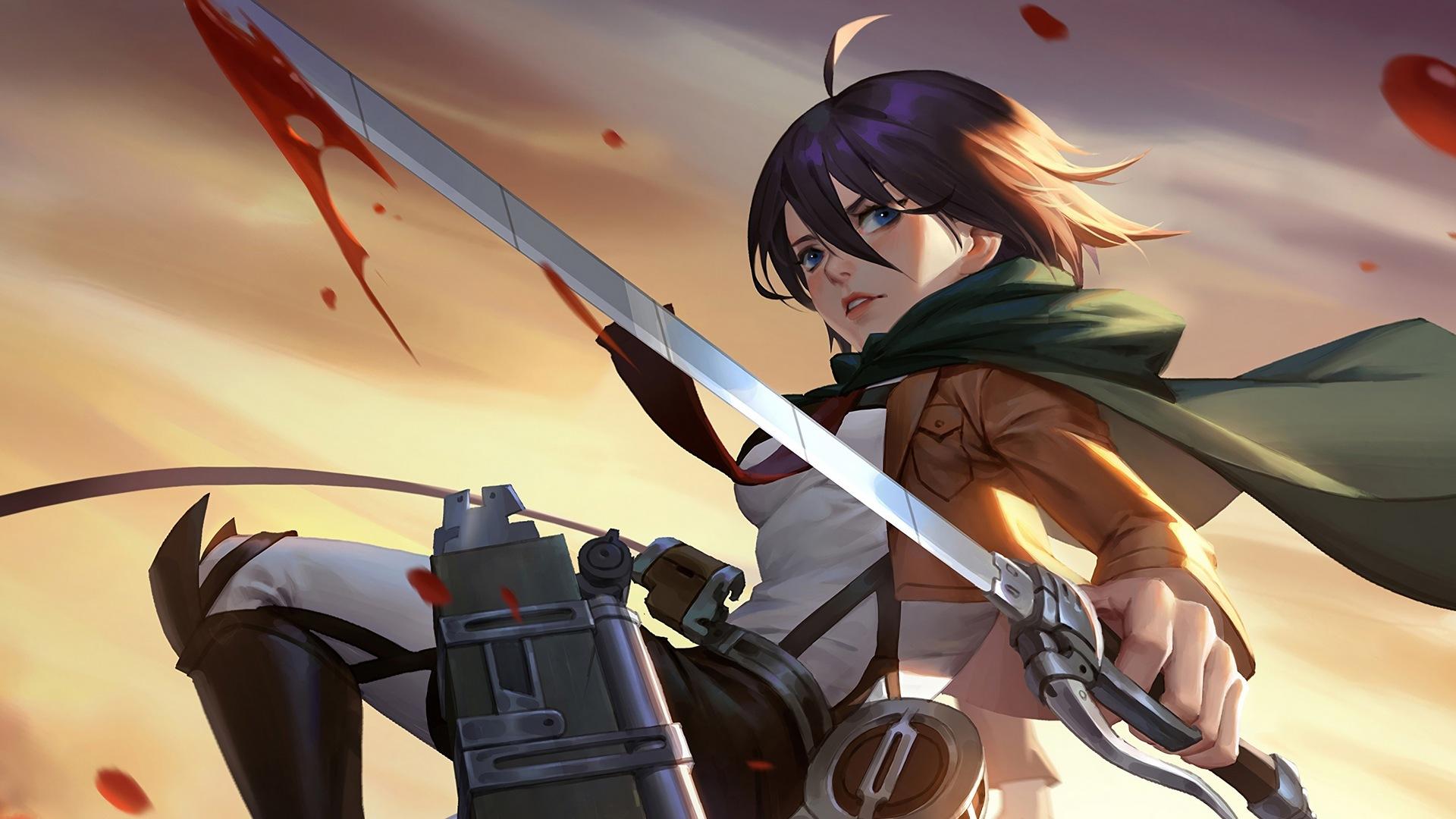 Mikasa Manga Wallpapers - Top Free Mikasa Manga Backgrounds ...