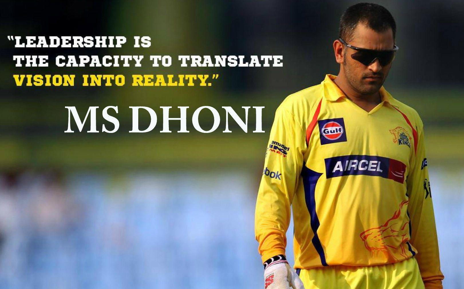 Dhoni Quotes Wallpapers - Top Free Dhoni Quotes Backgrounds ...