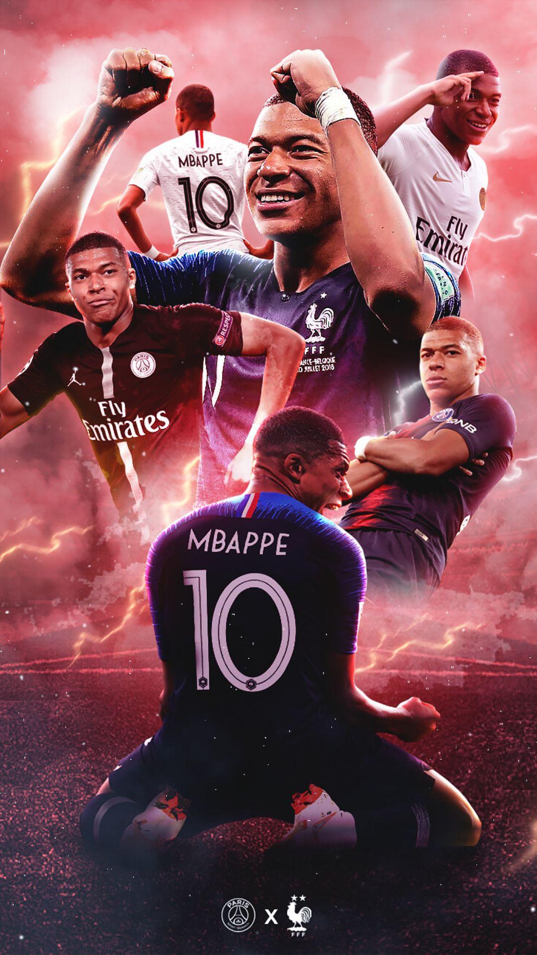 Mbappe 2023 Wallpapers Top Free Mbappe 2023 Backgrounds Wallpaperaccess