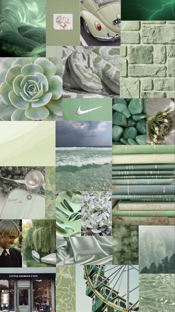 Sage Green Collage Wallpapers - Top Free Sage Green Collage Backgrounds ...