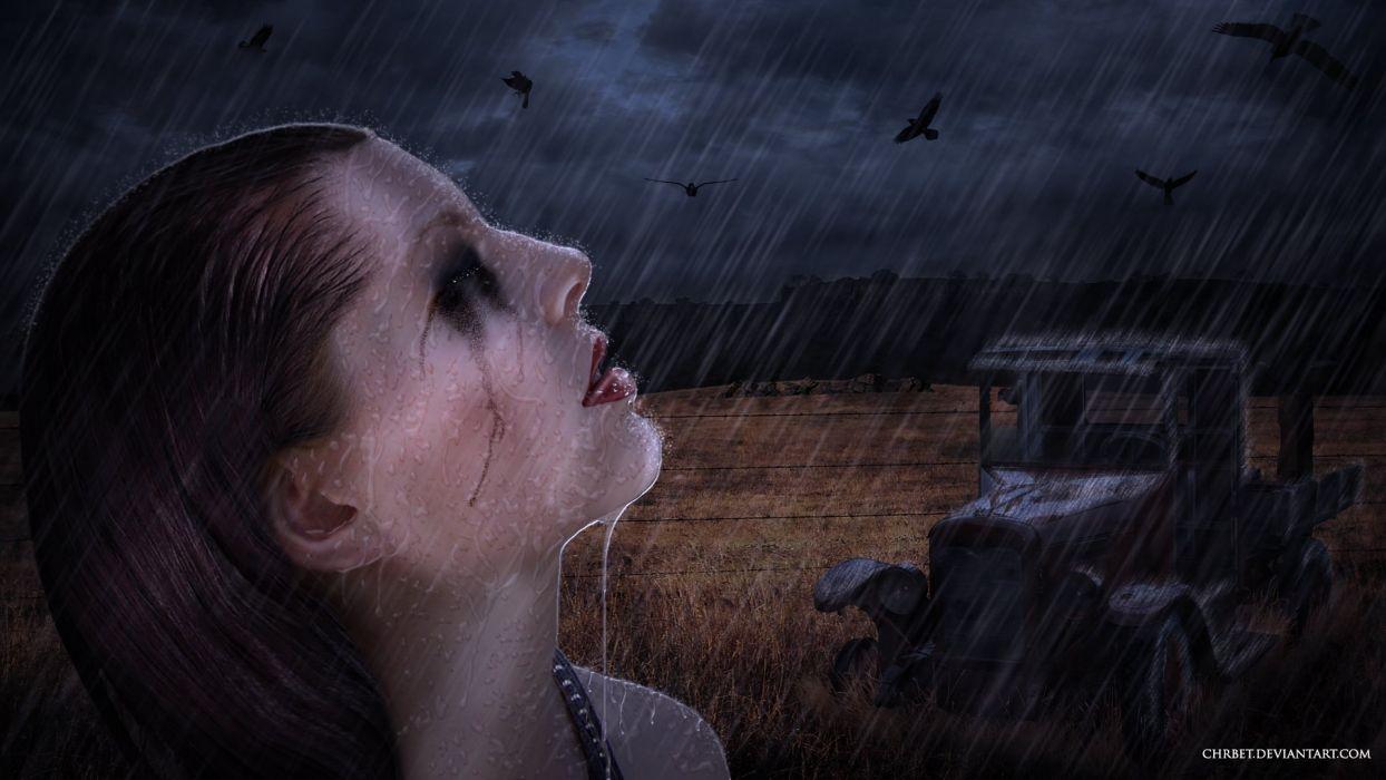 Sad Girl in Rain Wallpapers - Top Free Sad Girl in Rain Backgrounds ...