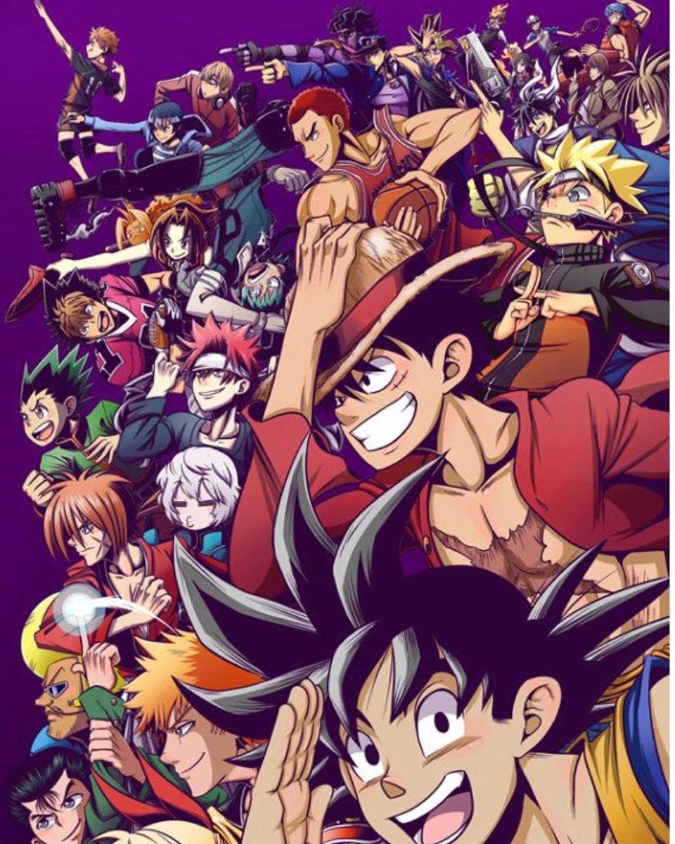 All Anime Together Wallpapers - Top Free All Anime Together Backgrounds ...