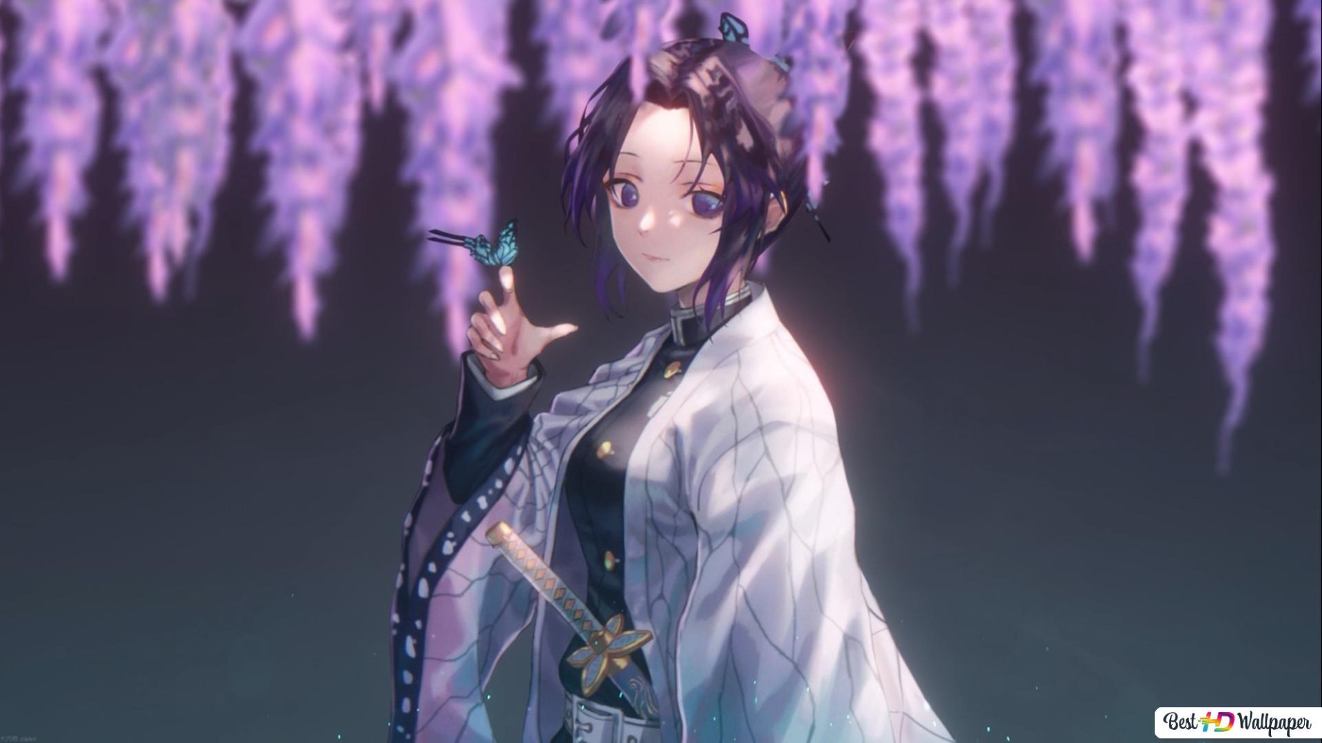 Demon Slayer Shinobu Desktop Wallpapers - Top Free Demon Slayer Shinobu ...