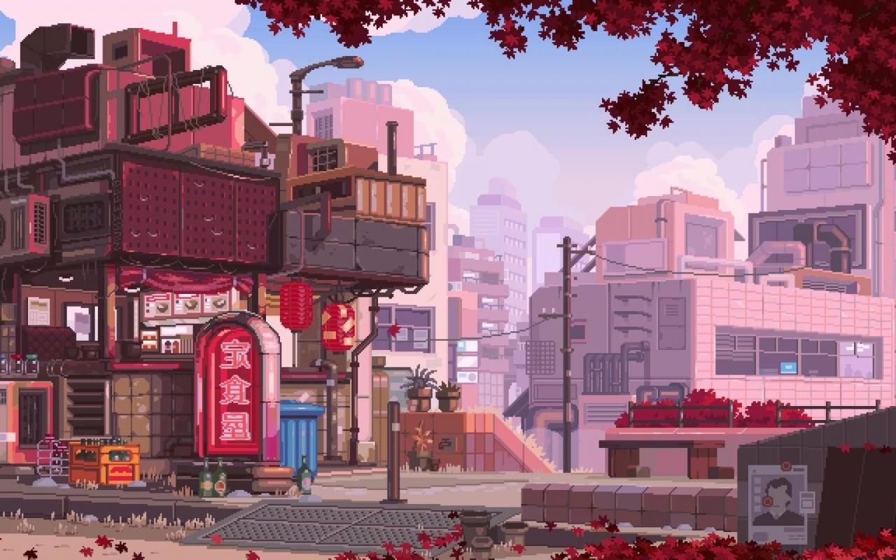 Red Pixel Art Wallpapers - Top Free Red Pixel Art Backgrounds ...