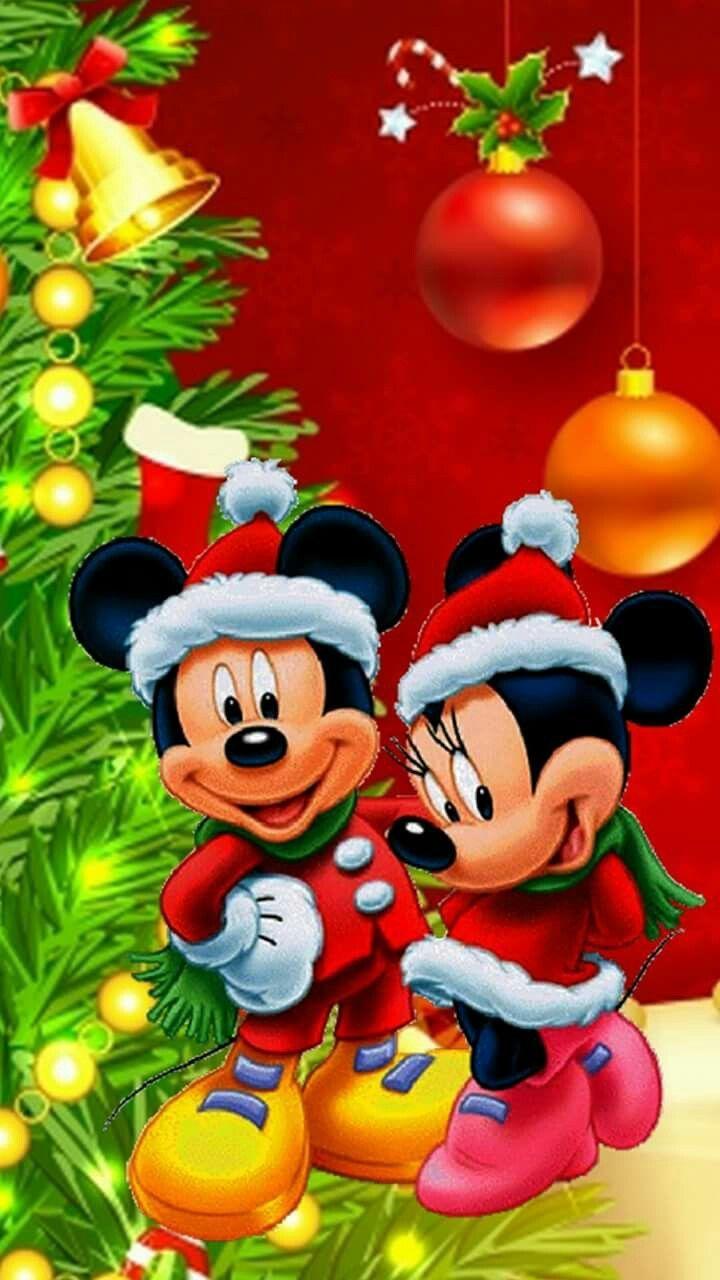 Mickey and Minnie Mouse Christmas Wallpapers - Top Free Mickey and ...