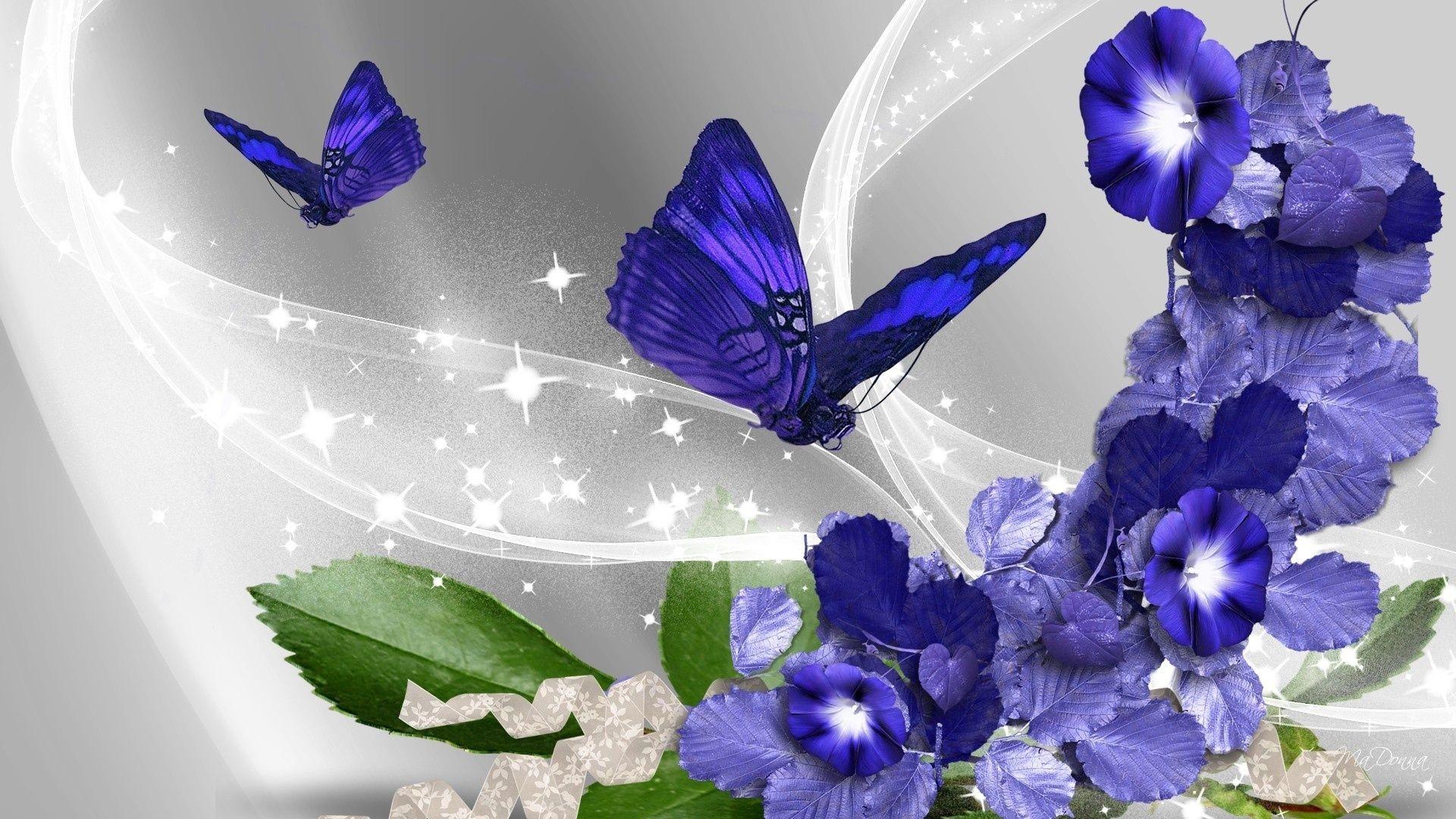Purple Butterfly Abstract Wallpapers - Top Free Purple Butterfly ...