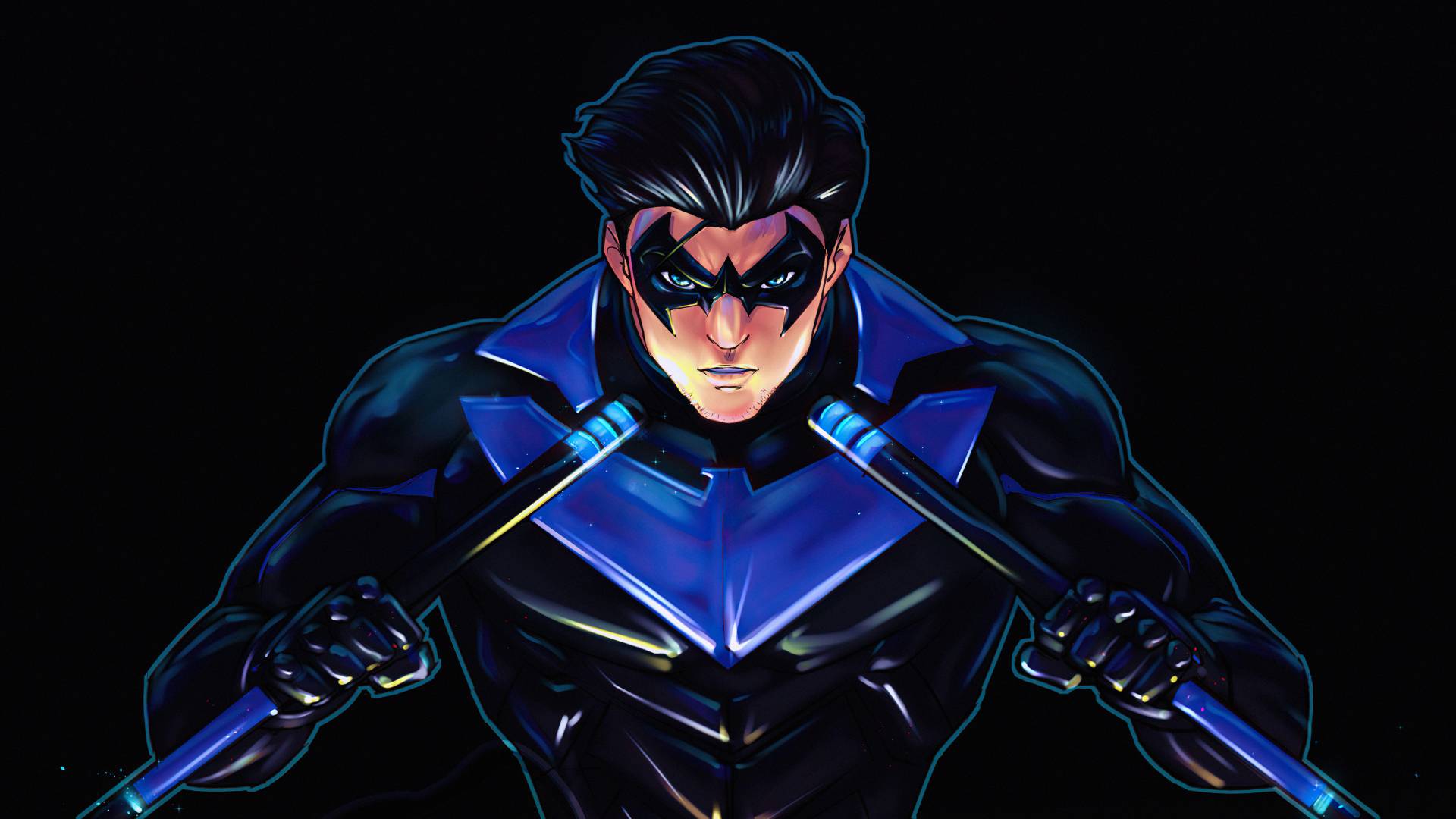 Nightwing Laptop Wallpapers - Top Free Nightwing Laptop Backgrounds ...