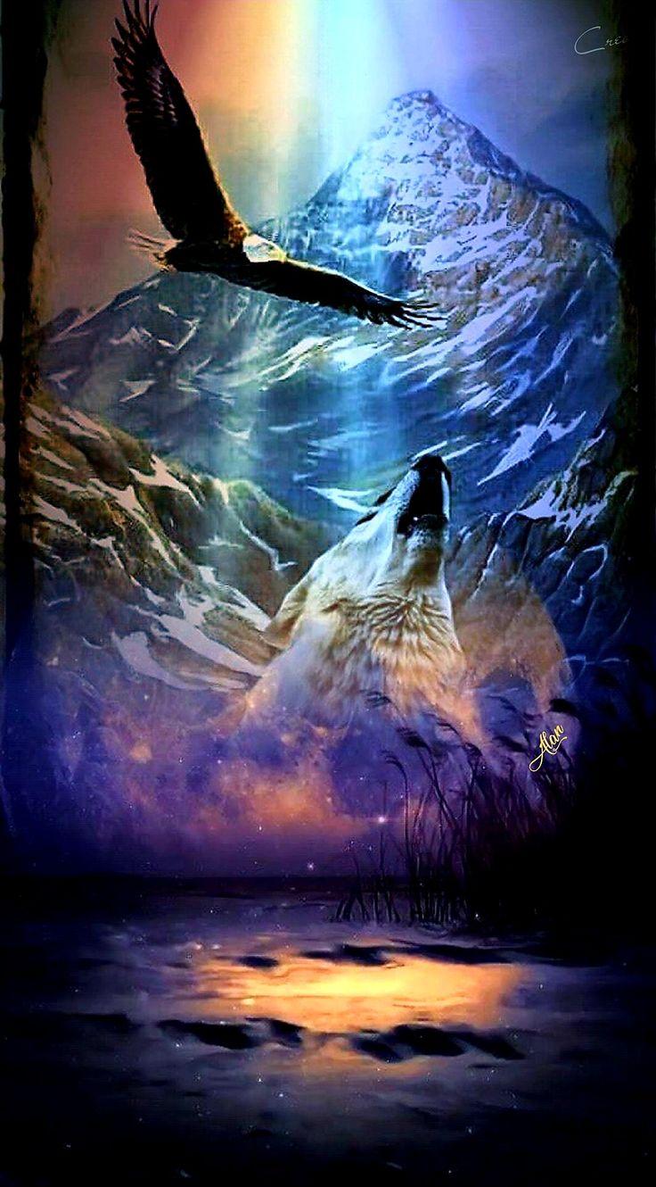 Flying Wolf Wallpapers - Top Free Flying Wolf Backgrounds - WallpaperAccess