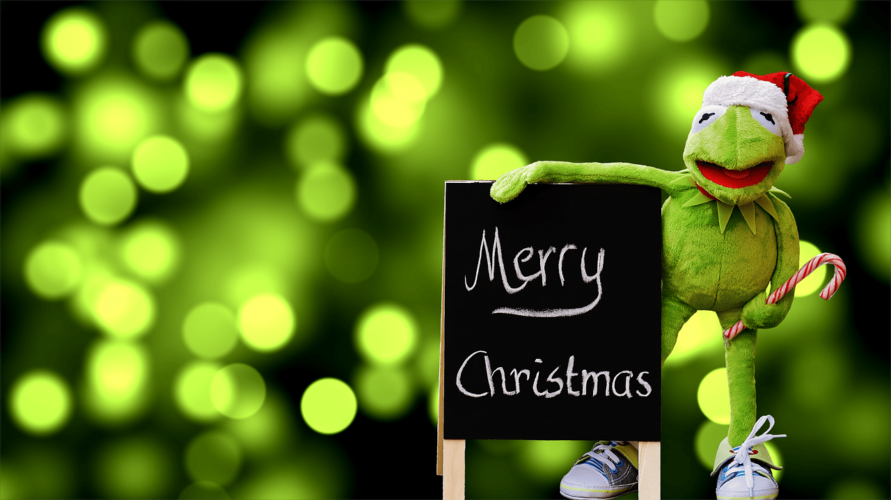 Cute Christmas Frog Wallpapers - Top Free Cute Christmas Frog ...