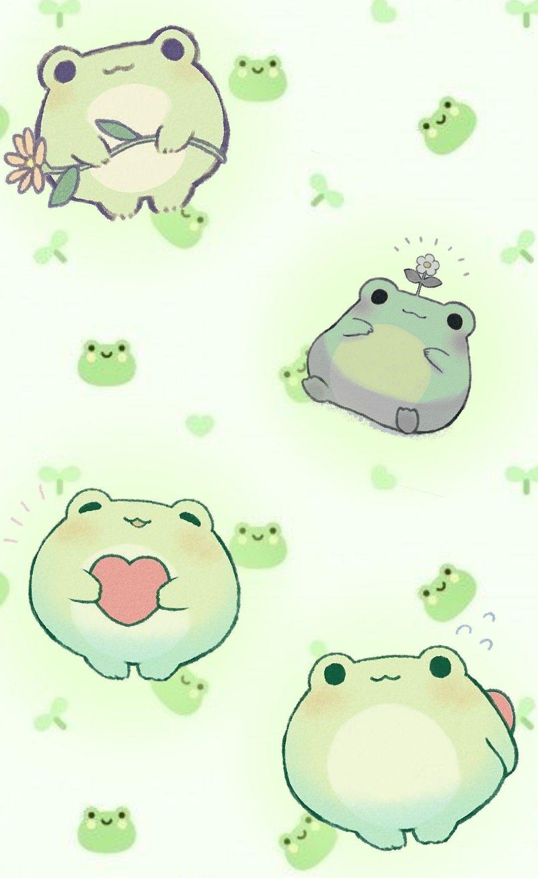 Cute Cartoon Frog Wallpapers - Top Free Cute Cartoon Frog Backgrounds ...