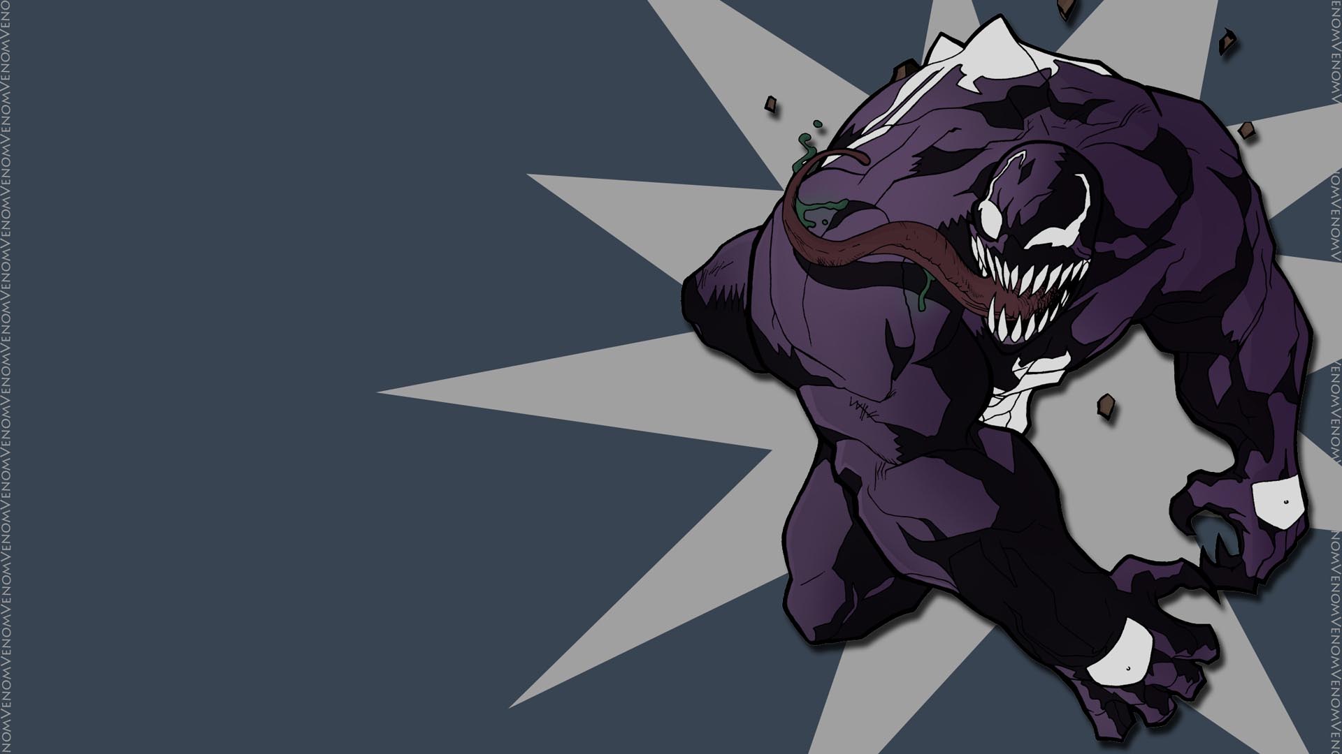 Venom Cartoon Wallpapers - Top Free Venom Cartoon Backgrounds ...