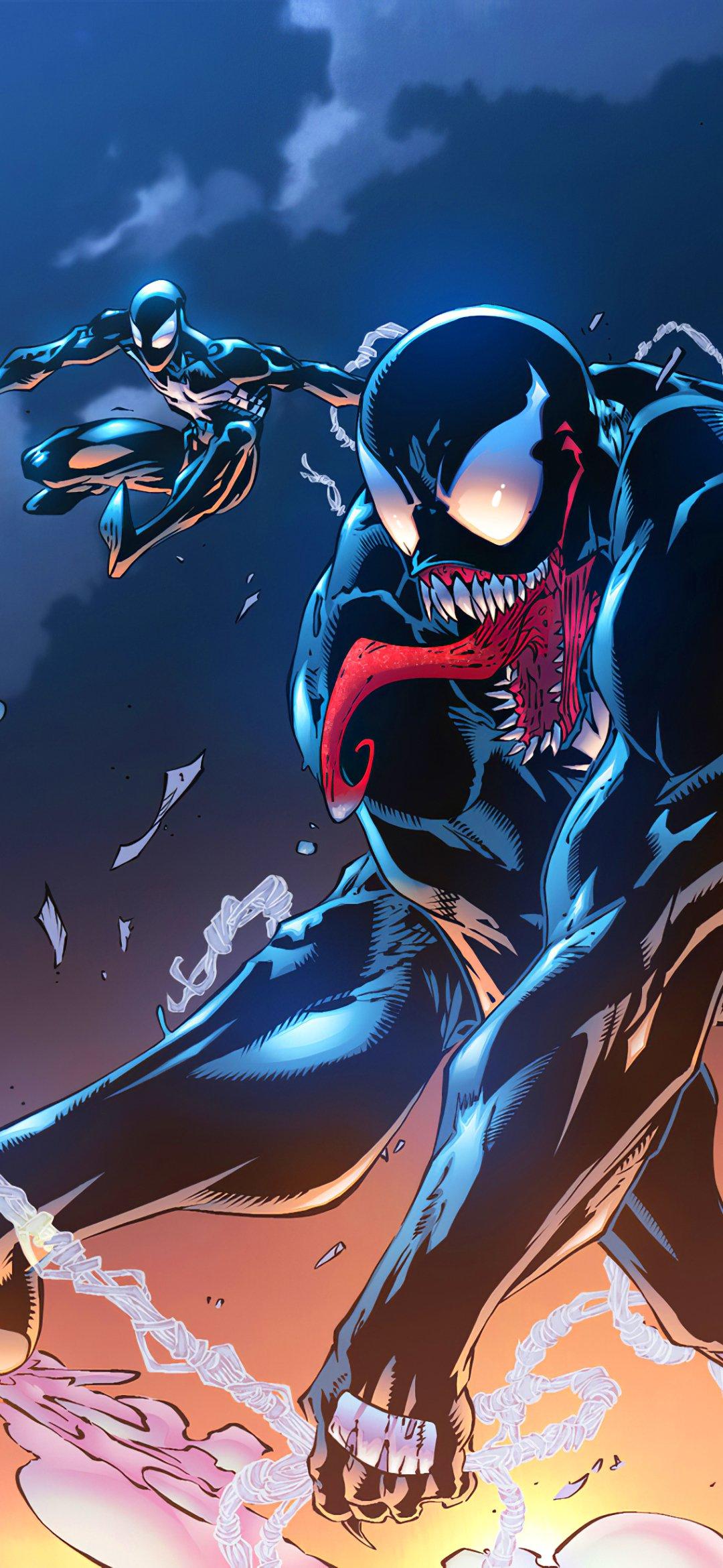 Venom Cartoon Wallpapers - Top Free Venom Cartoon Backgrounds ...
