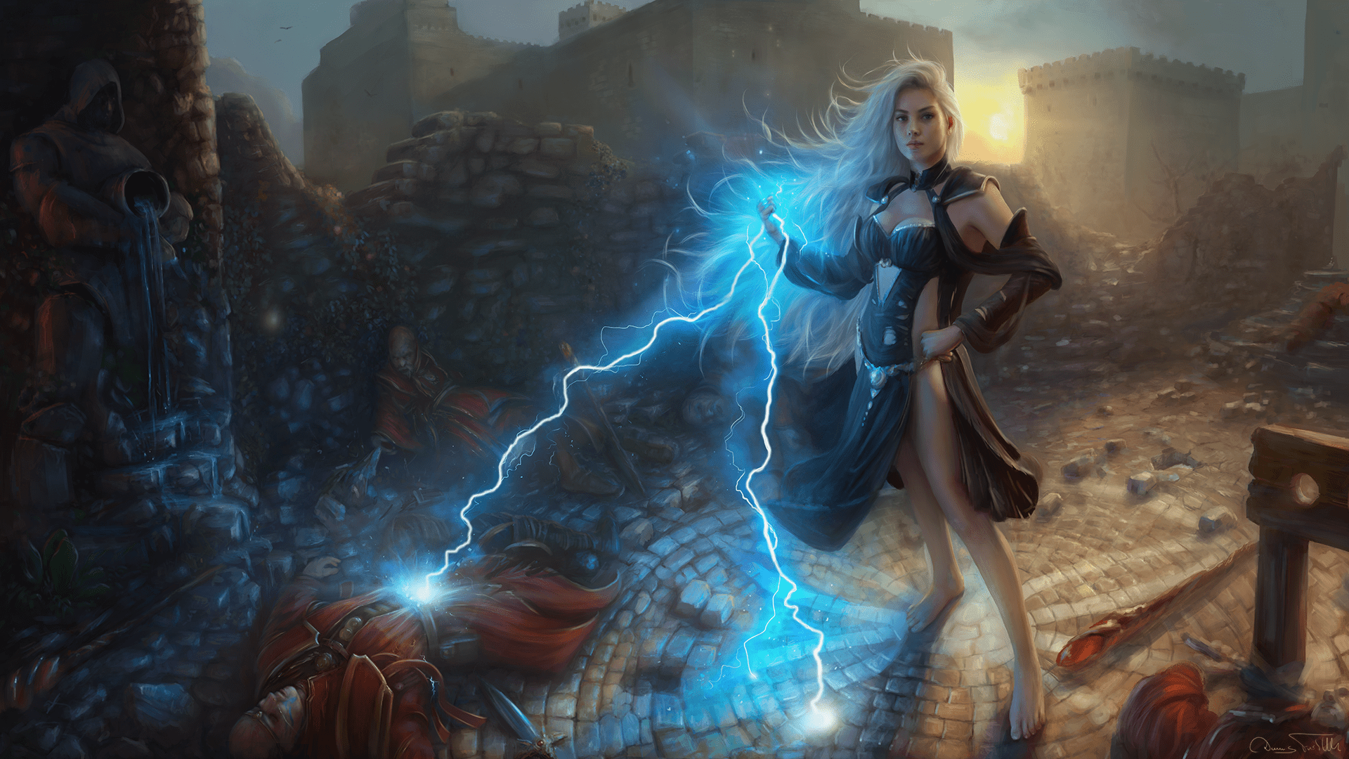 Skyrim Mage Wallpapers - Top Free Skyrim Mage Backgrounds - WallpaperAccess