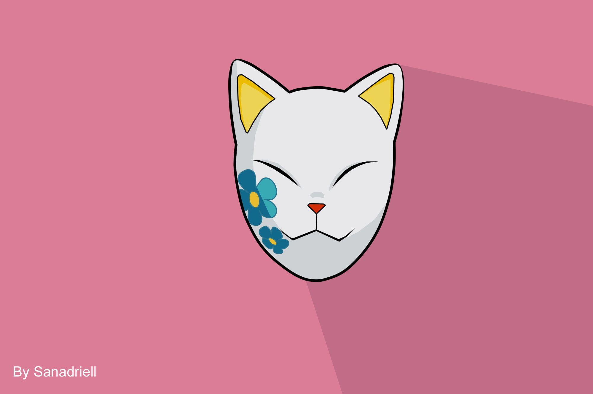 Demon Slayer Fox Mask Wallpapers - Top Free Demon Slayer Fox Mask ...