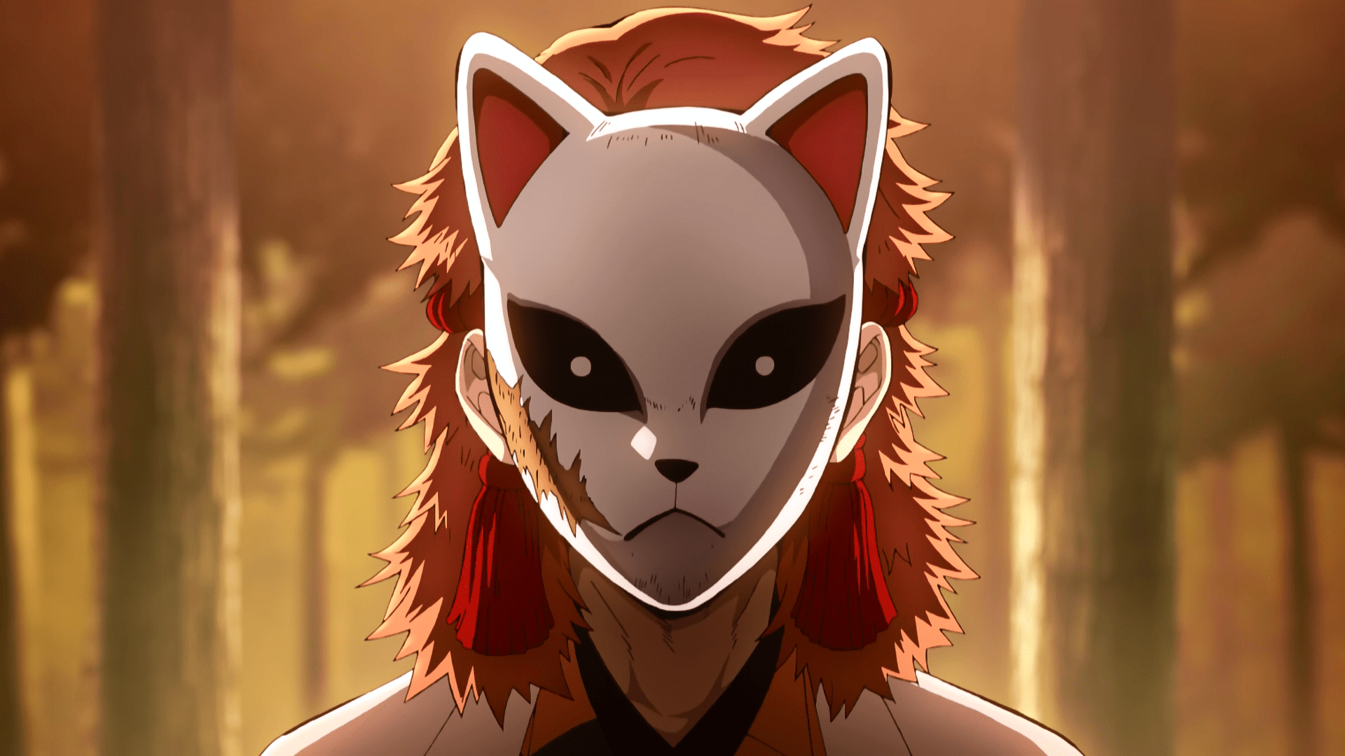 Demon Slayer Fox Mask Wallpapers - Top Free Demon Slayer Fox Mask ...