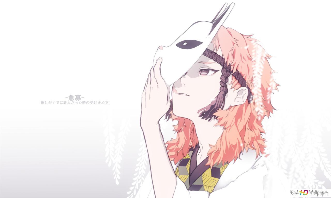 Demon Slayer Fox Mask Wallpapers - Top Free Demon Slayer Fox Mask ...