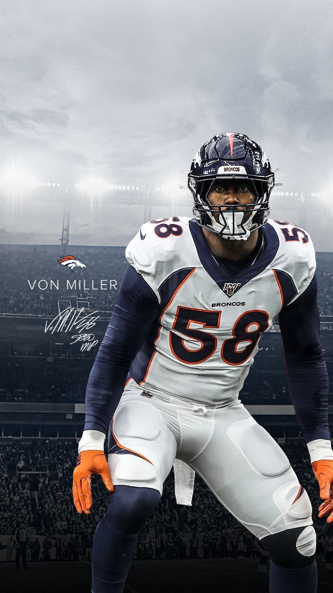 Von Miller Denver Broncos Wallpapers - Top Free Von Miller Denver ...