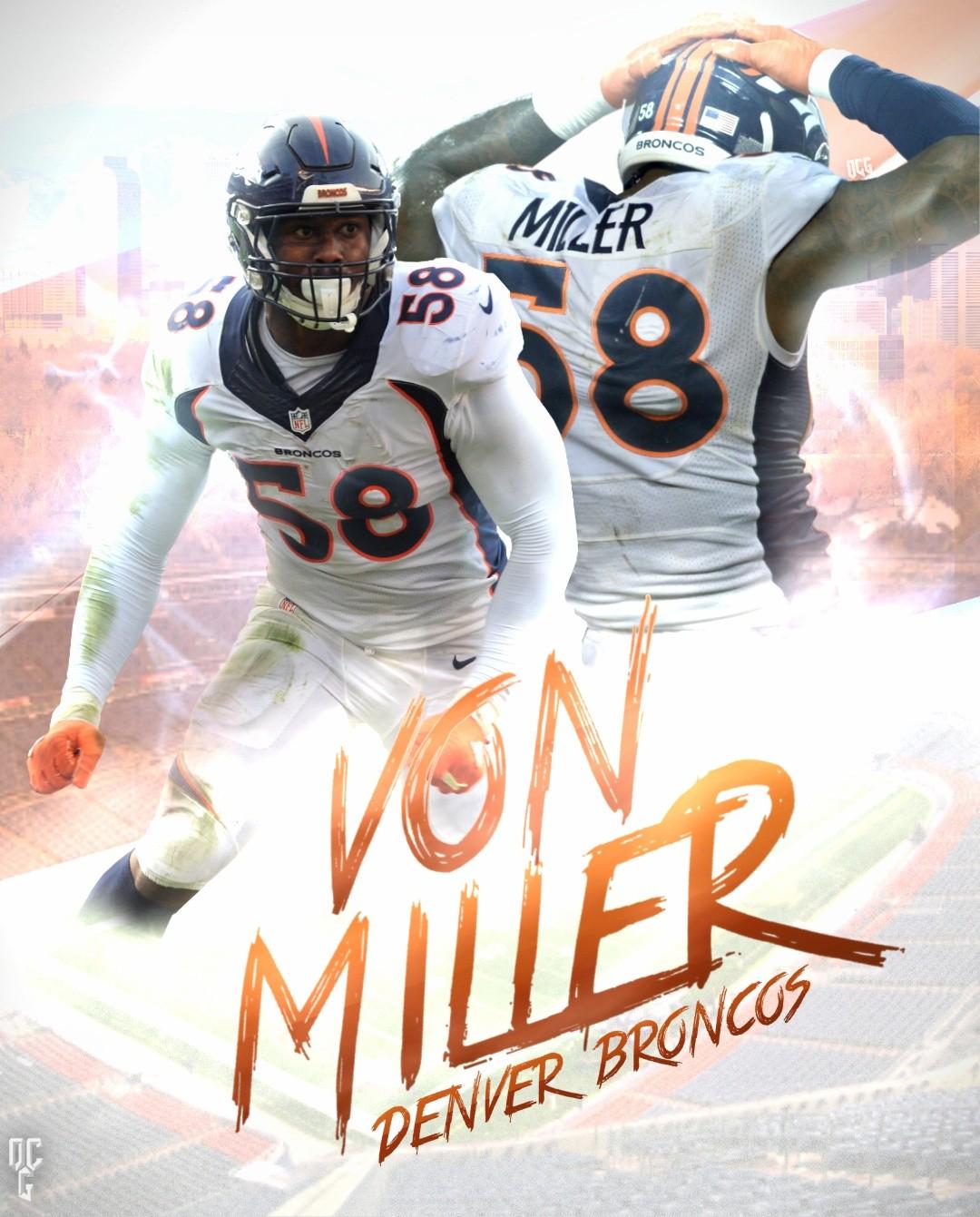 Von Miller Denver Broncos Wallpapers - Top Free Von Miller Denver ...