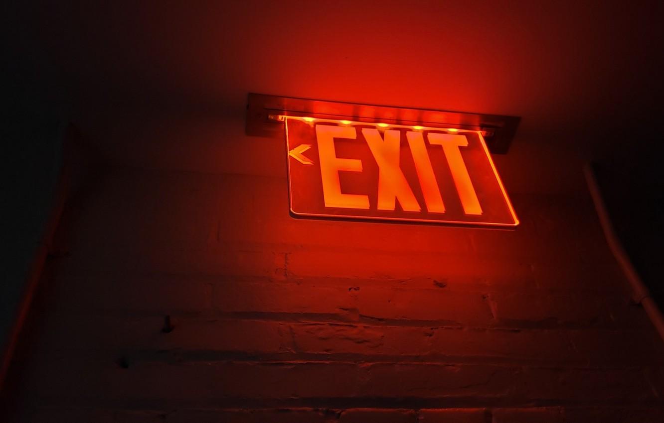 Exit Sign Wallpapers - Top Free Exit Sign Backgrounds - WallpaperAccess
