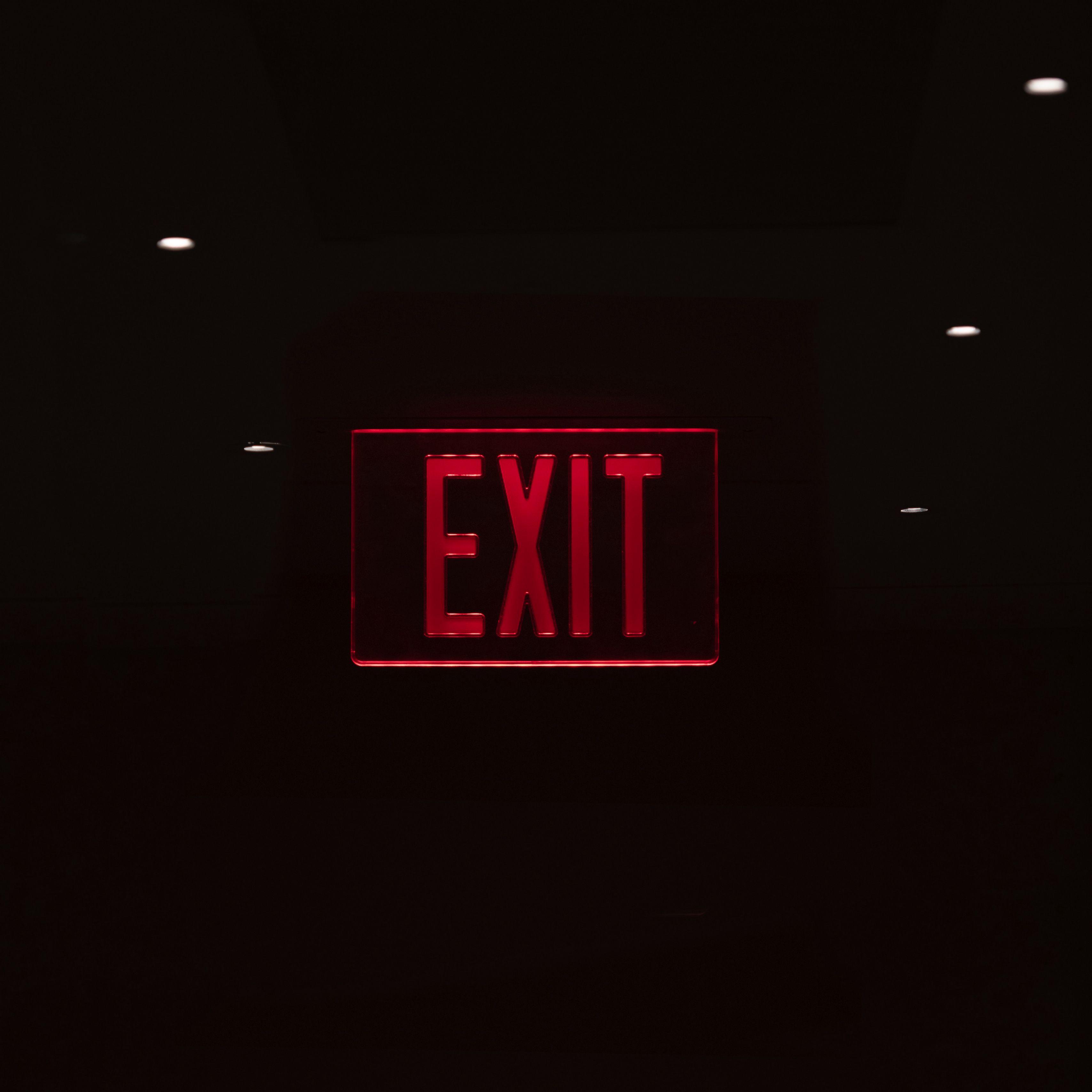 Exit Sign Wallpapers - Top Free Exit Sign Backgrounds - WallpaperAccess