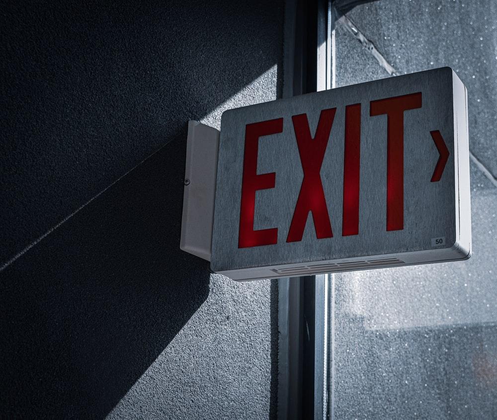 Exit Sign Wallpapers - Top Free Exit Sign Backgrounds - WallpaperAccess