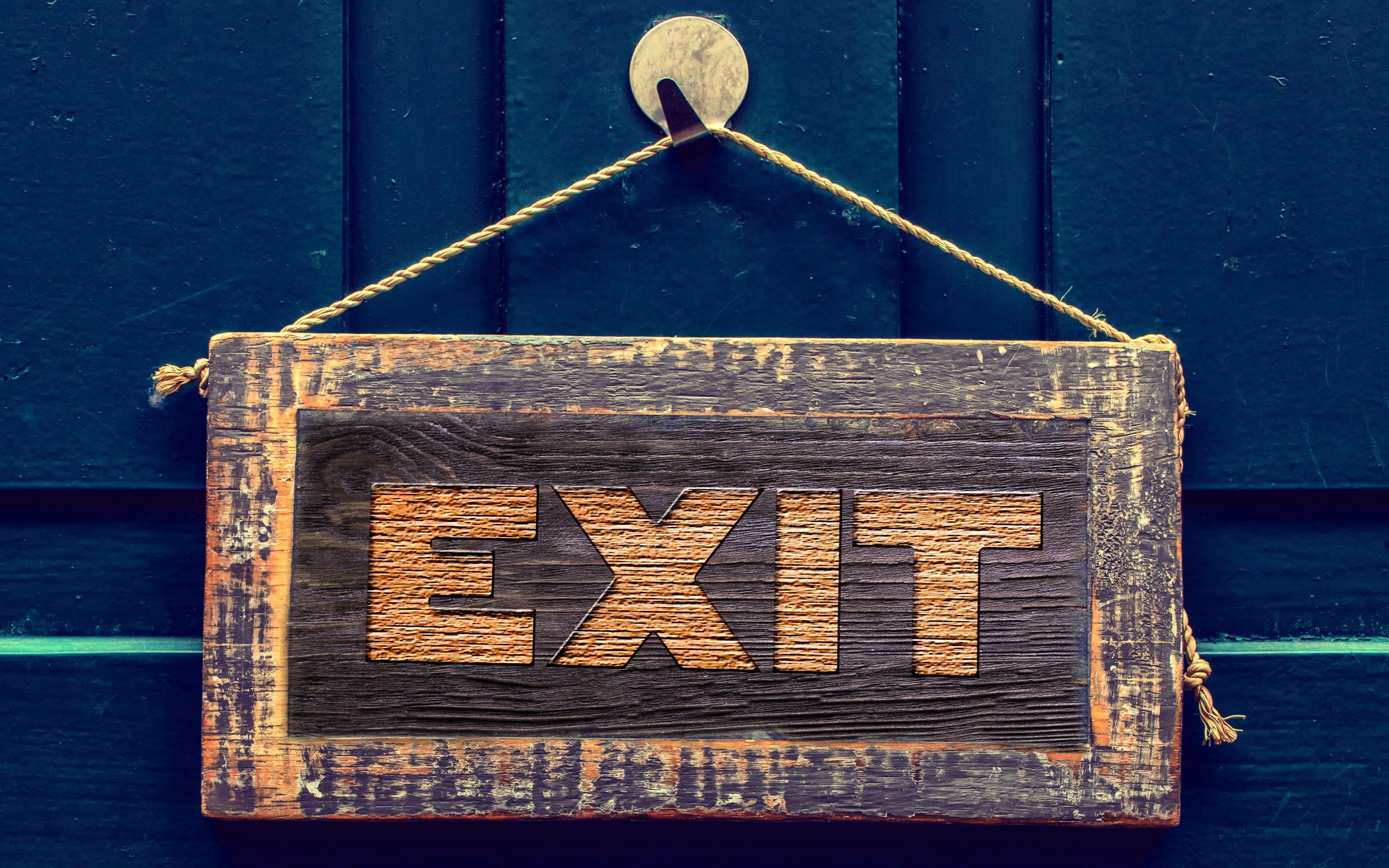 Exit Sign Wallpapers - Top Free Exit Sign Backgrounds - WallpaperAccess