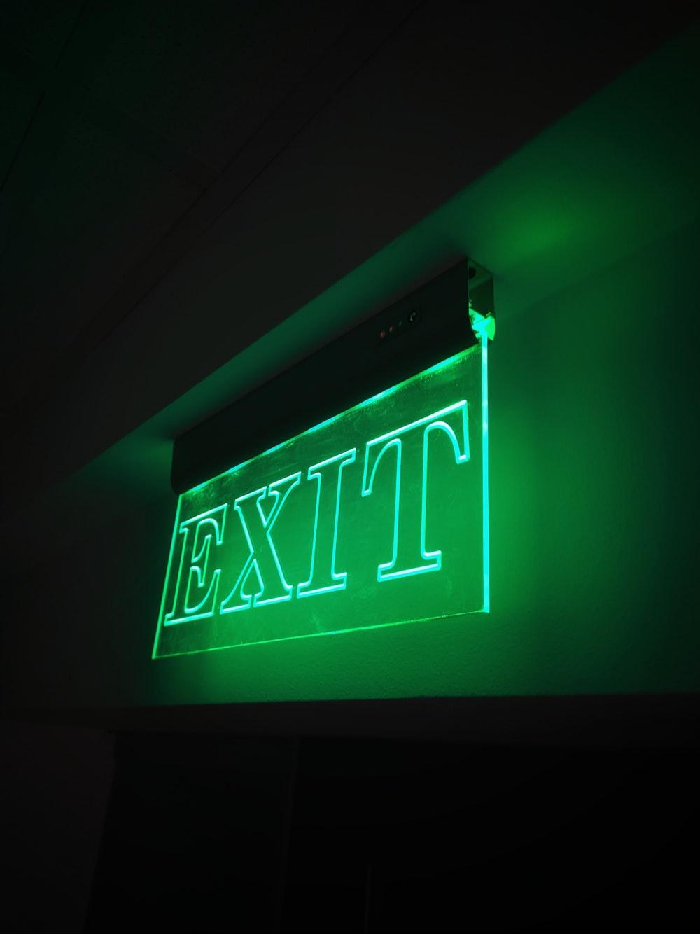 Exit Sign Wallpapers - Top Free Exit Sign Backgrounds - WallpaperAccess