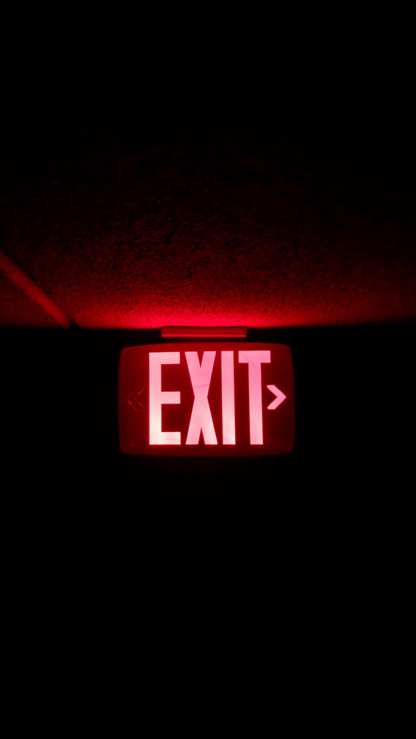 Exit Sign Wallpapers - Top Free Exit Sign Backgrounds - WallpaperAccess